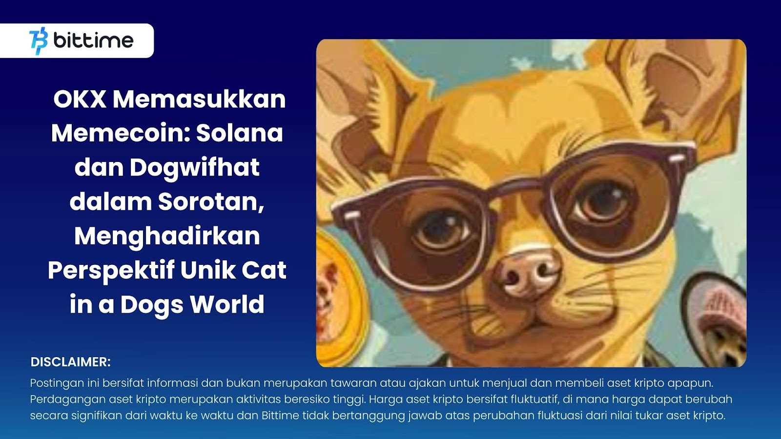 OKEx Puts Memecoin: Solana and Dogwifhat in the Spotlight, Bringing a Unique Perspective to Cat ...