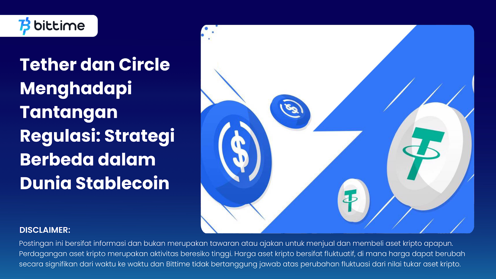 Tether and Circle Face Regulatory Challenges: Different Strategies in the Stablecoin World – Bittime