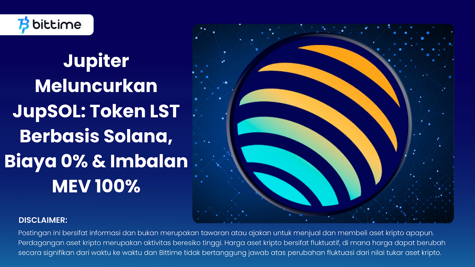 Jupiter Launches JupSOL: Solana Based ESG Token, 0% Fees & 100% MEV ...