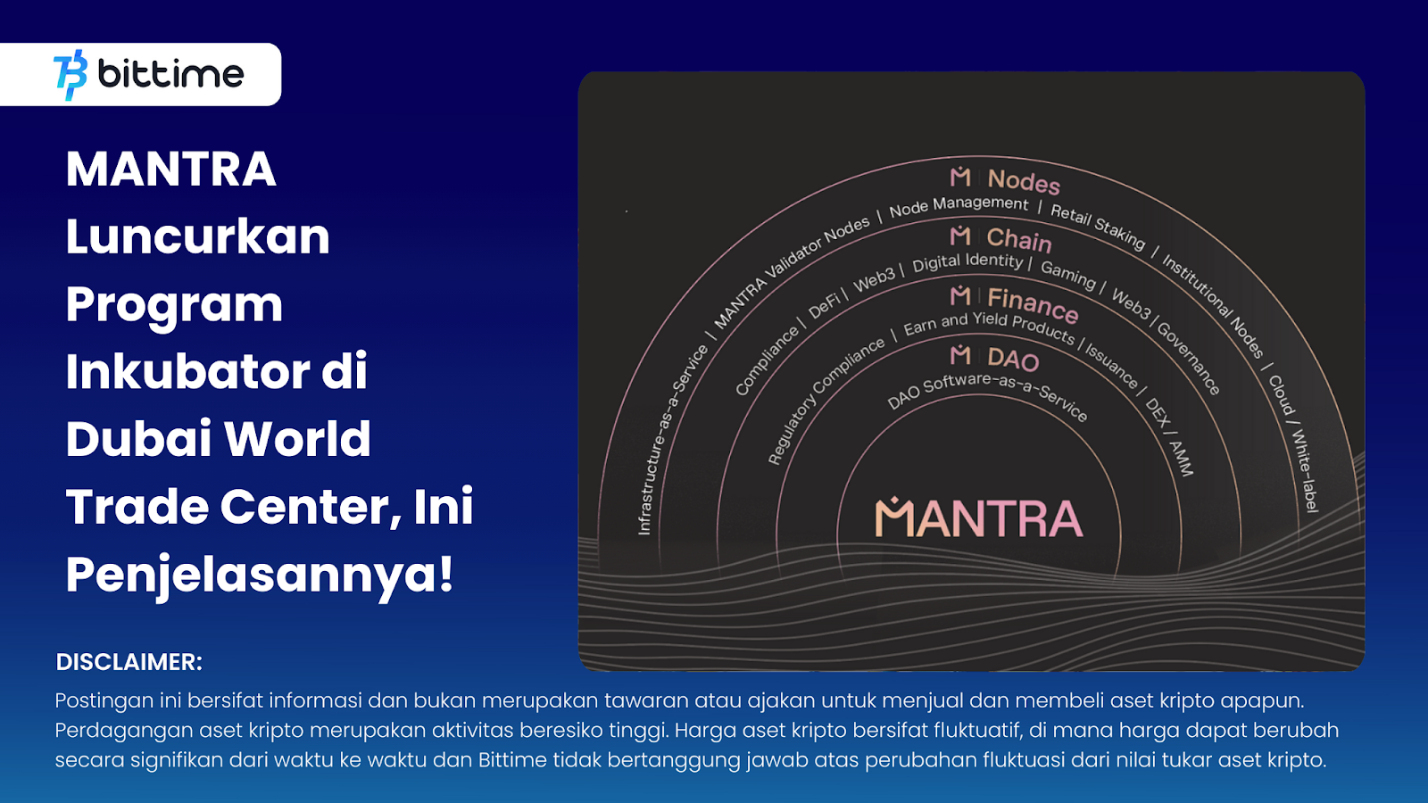 MANTRA Launches Incubator Program at Dubai World Trade Center, Here's the Explanation! – Bittime
