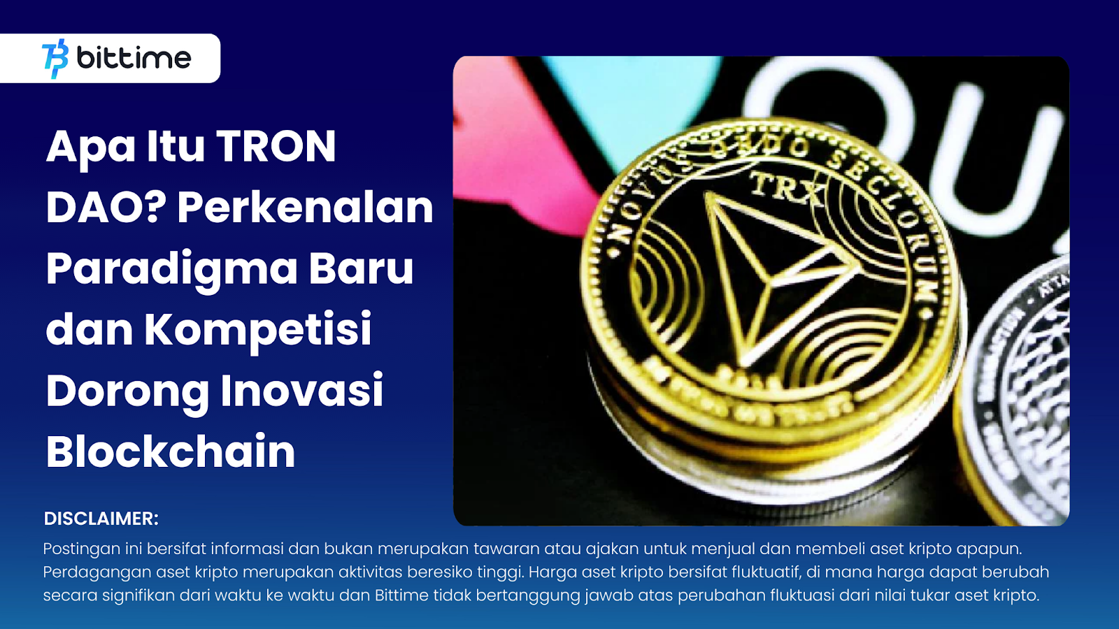 What is TRON DAO? Introduction of New Paradigm and Competition Encourages Blockchain Innovation ...