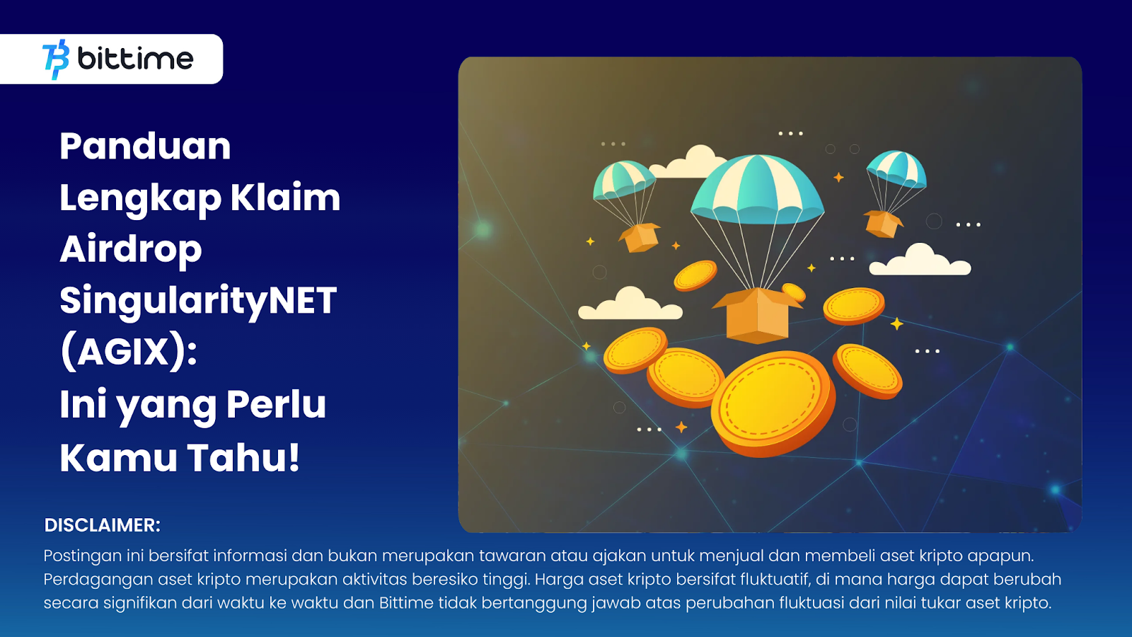 Complete Guide to SingularityNET (AGIX) Airdrop Claims, Here's What You Need to Know! – Bittime