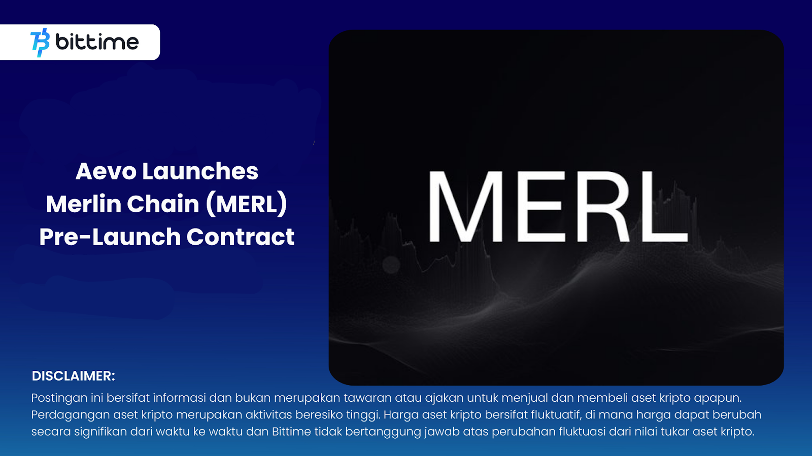 Aevo Launches Merlin Chain (MERL) Pre-Launch Contract – Bittime Aevo Launches Merlin Chain (MERL) Pre-Launch Contract – Bittime