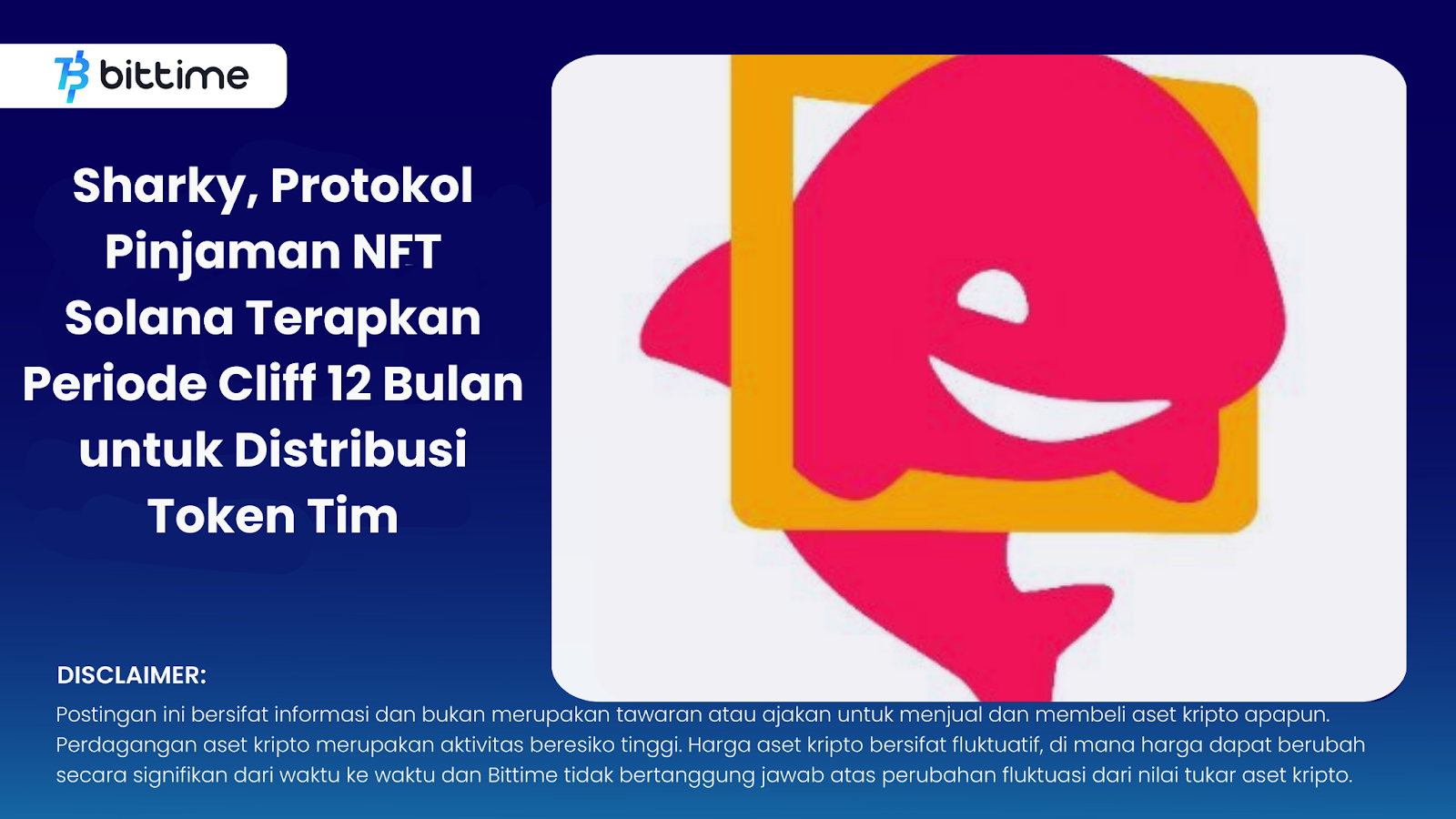 Sharky, Solana's NFT Lending Protocol, Opens Airdrop Registration and Implements 12 Month Cliff ...