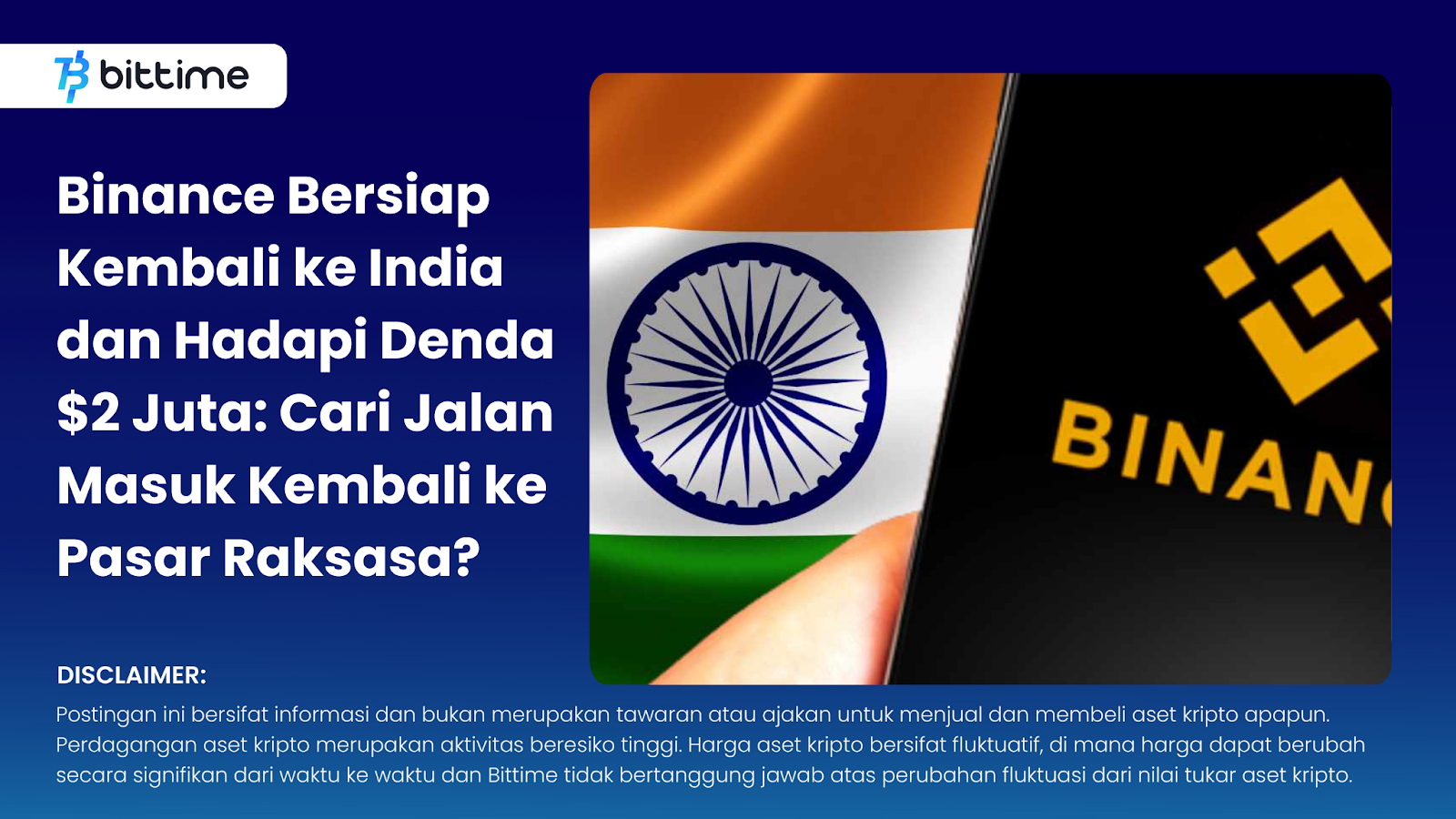 Binance Prepares to Return to India and Faces $2 Million Fine: Looking ...