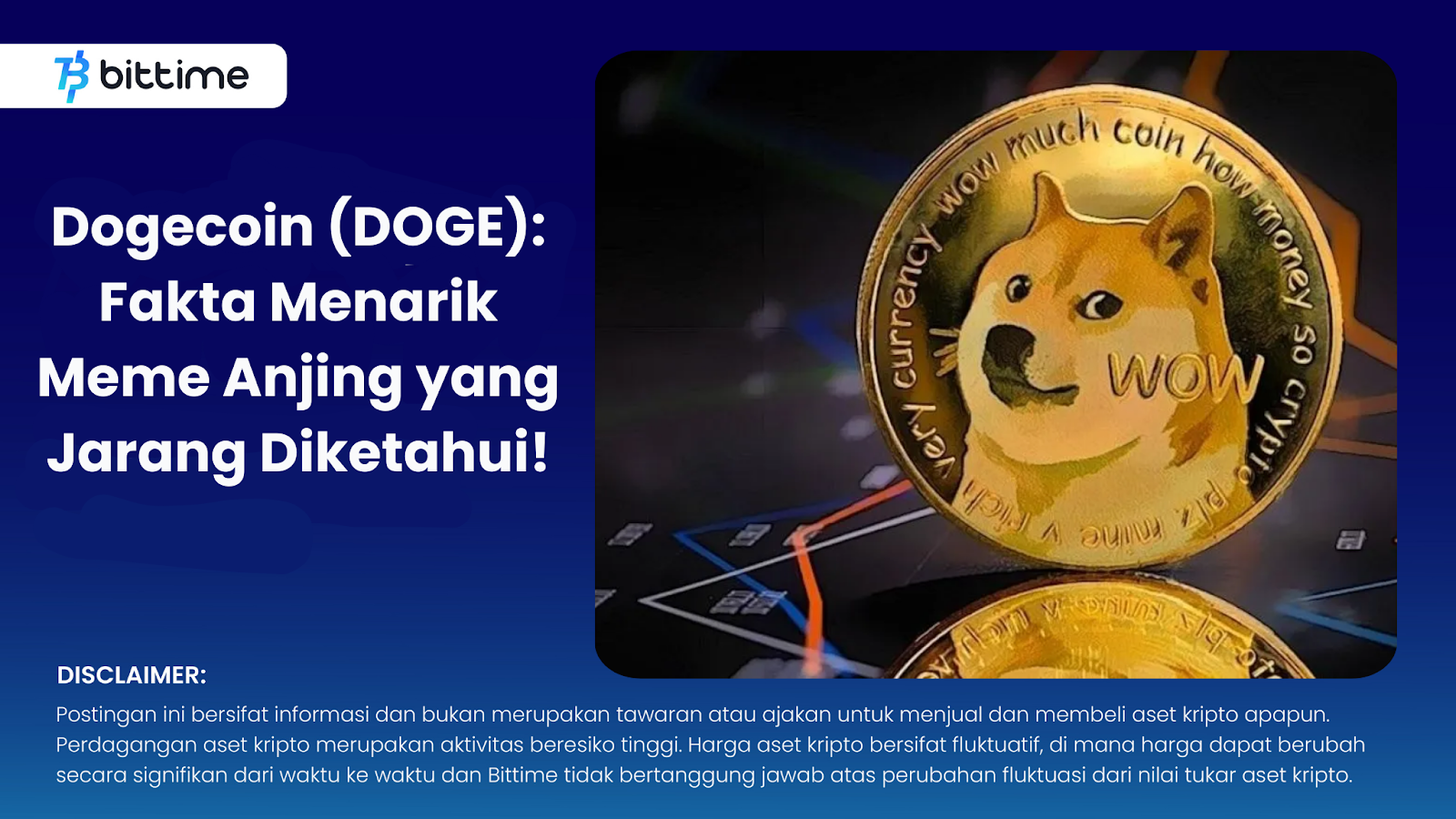 Dogecoin (DOGE): Fakta Menarik Meme Anjing yang Jarang Diketahui! – Bittime