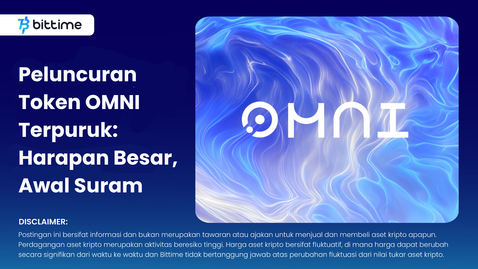 OMNI Token Launch Crashes: High Hopes, Gloomy Start – Bittime