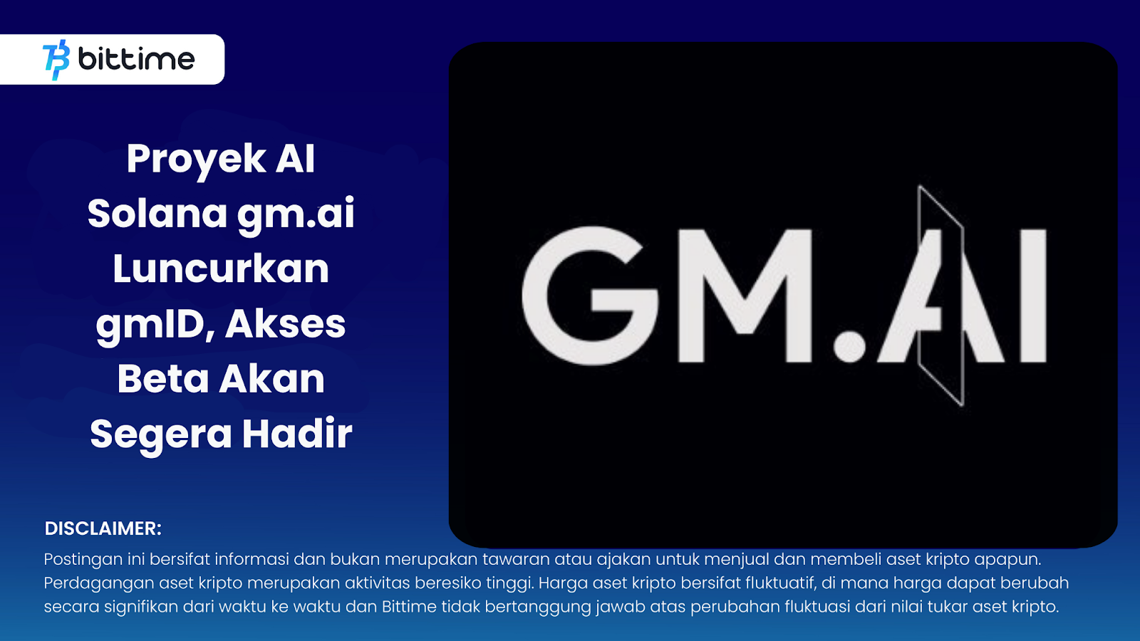 Solana AI Project gm.ai Launches gmID, Beta Access Coming Soon – Bittime