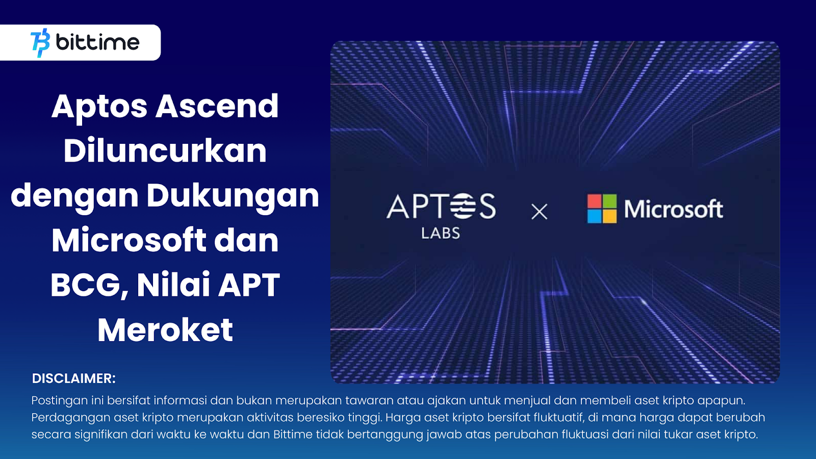Aptos Ascend Launched with Microsoft and BCG Support, APT Value ...