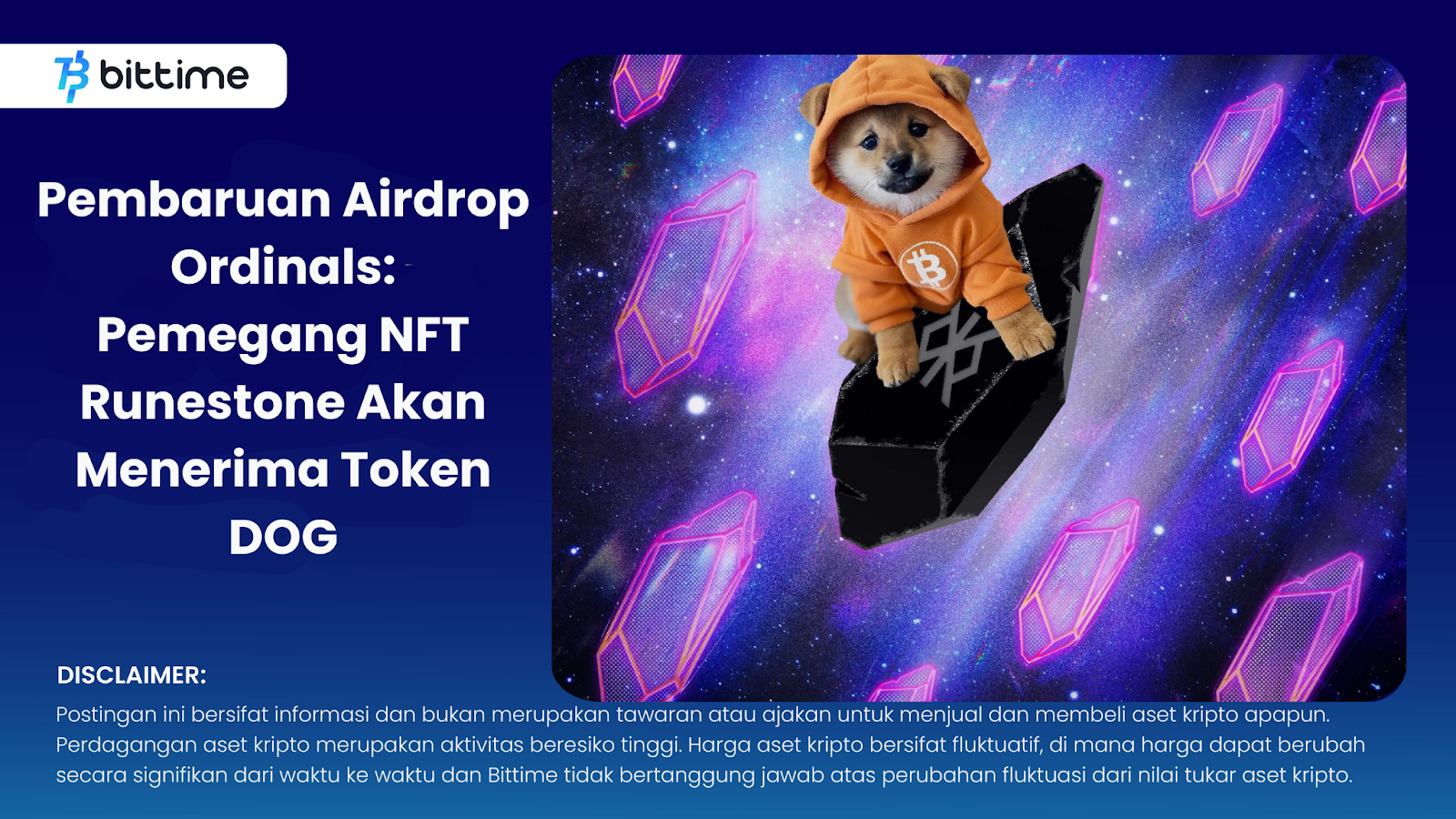 Ordinals Airdrop Update: Runestone NFT Holders Will Receive DOG Tokens ...