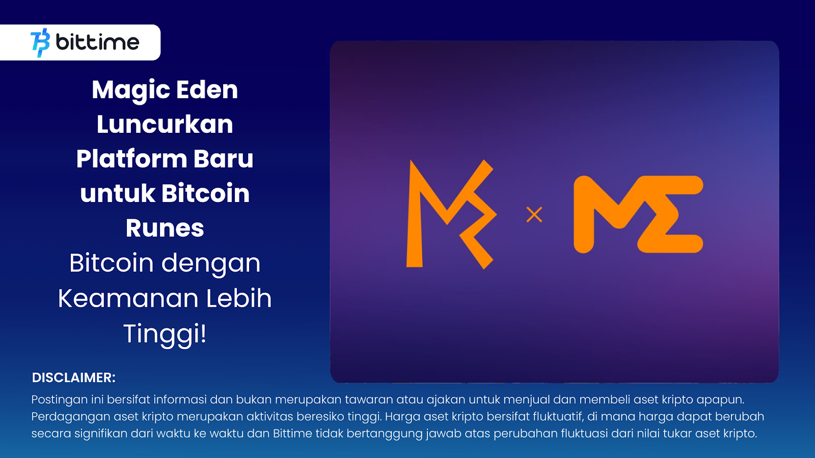 Magic Eden Launches New Platform for Bitcoin Runes: Bitcoin with More Security! – Bittime