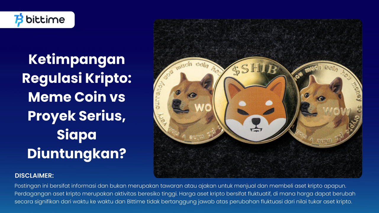 Ketimpangan Regulasi Kripto: Meme Coin vs Proyek Serius, Siapa ...