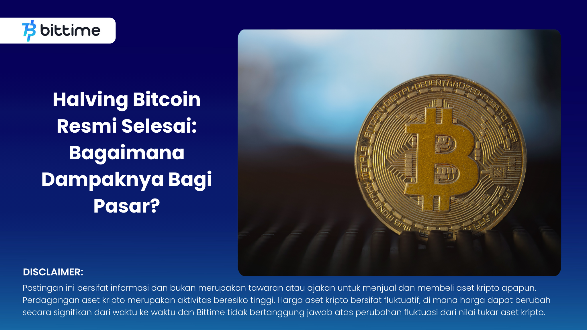 Bitcoin Halving Officially Completed: How Will It Impact the Market? – Bittime