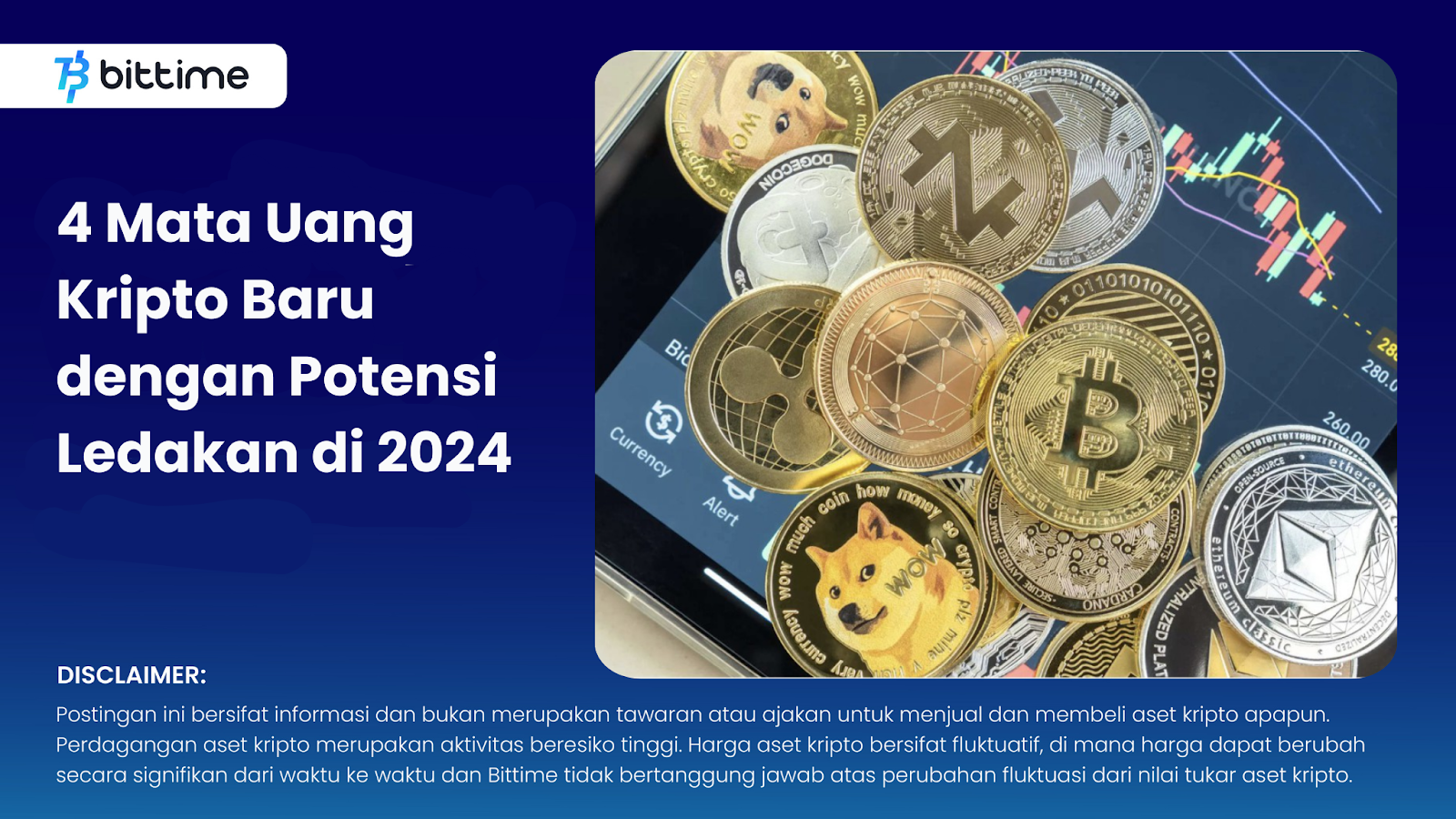 4 New Cryptocurrencies with Explosive Potential in 2024 – Bittime