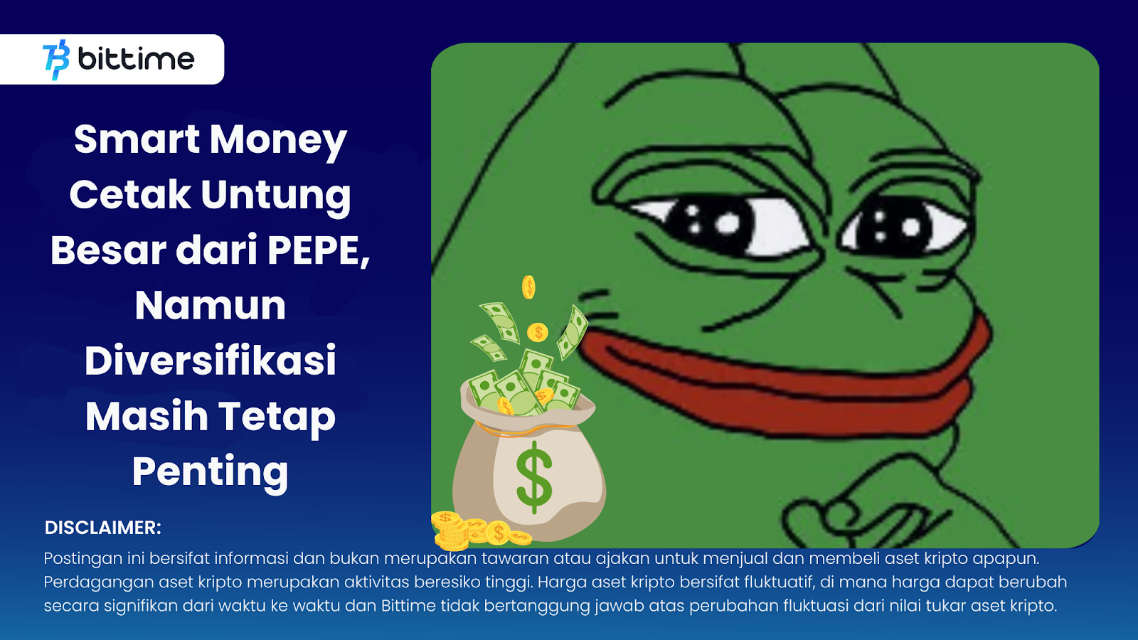Smart Money Makes Big Profits from PEPE, But Diversification Still ...