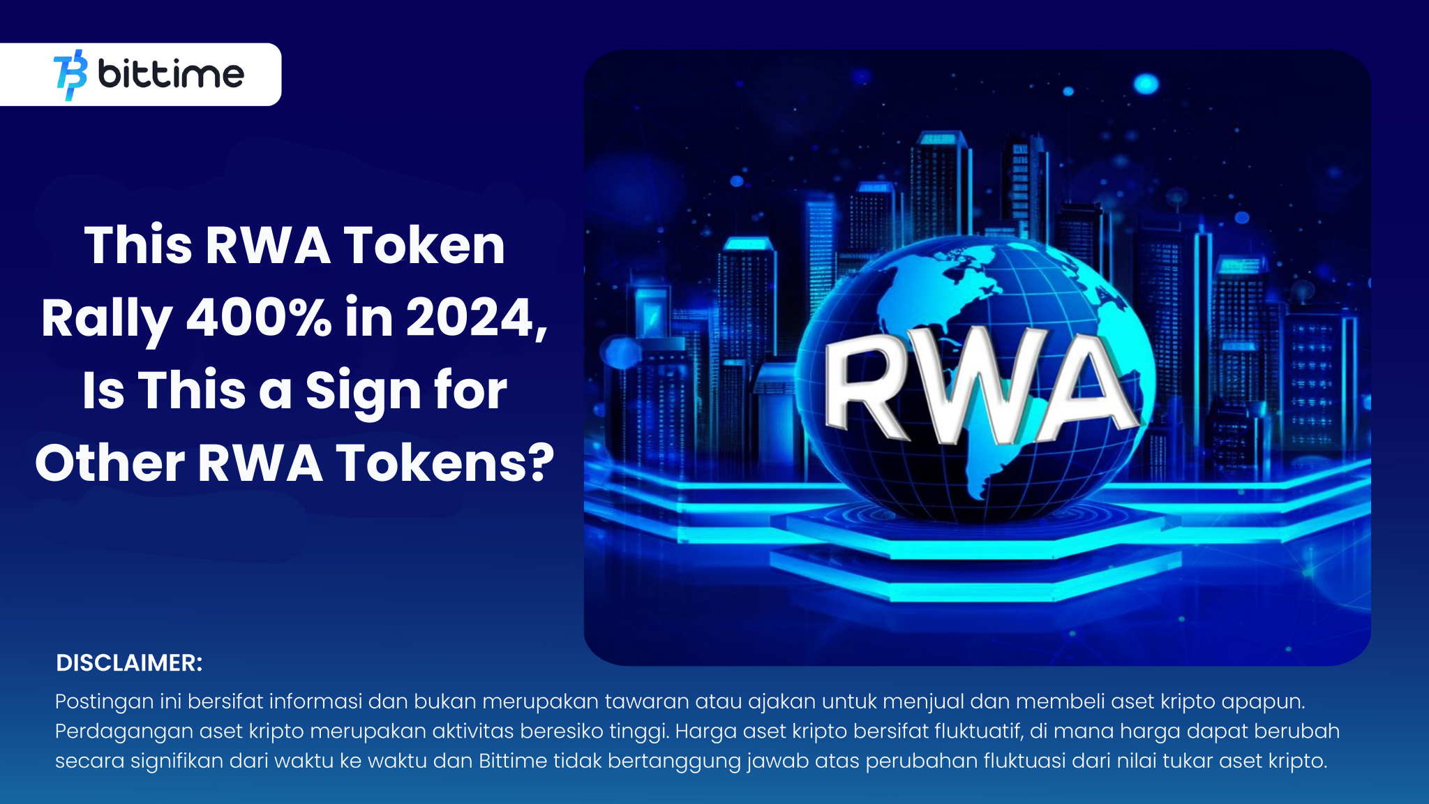 This RWA Token Rally 400% in 2024, Is This a Sign for Other RWA Tokens? – Bittime