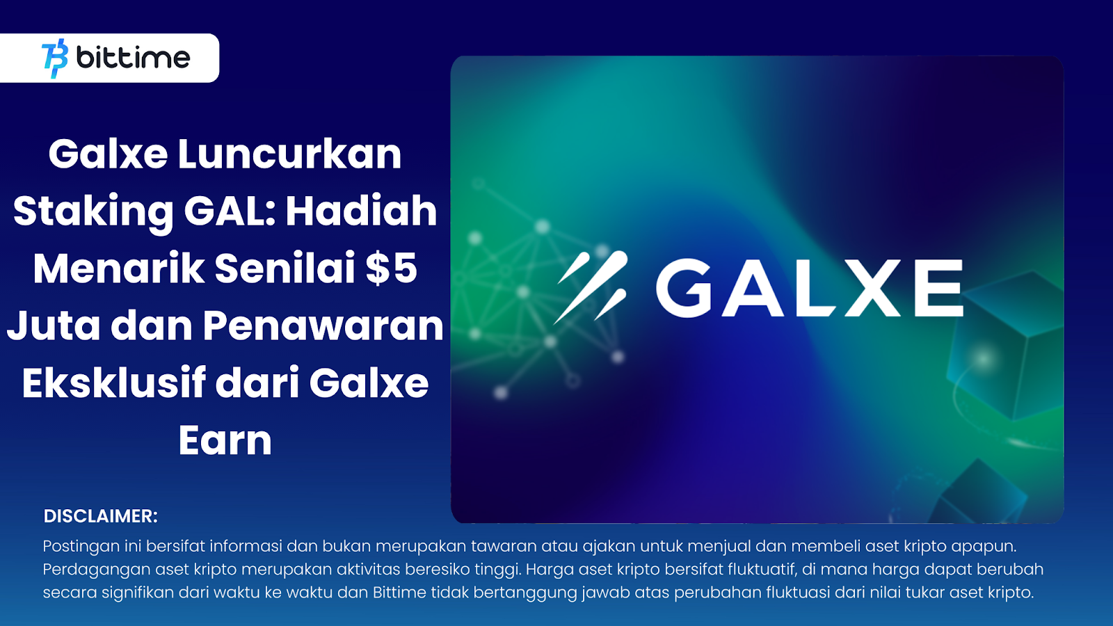 Galxe Launches GAL Staking: Attractive $5 Million Rewards and Exclusive Offers from Galxe Earn ...