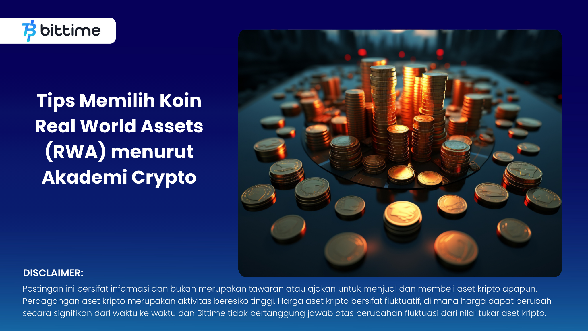 Tips for Choosing Real World Assets (RWA) Coins according to Crypto Academy – Bittime