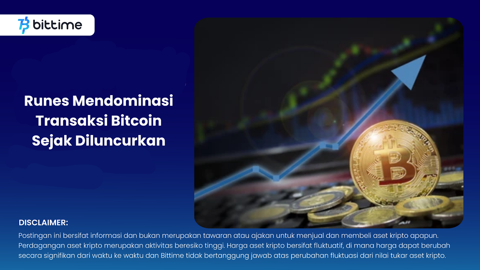 Runes Mendominasi Transaksi Bitcoin Sejak Diluncurkan – Bittime