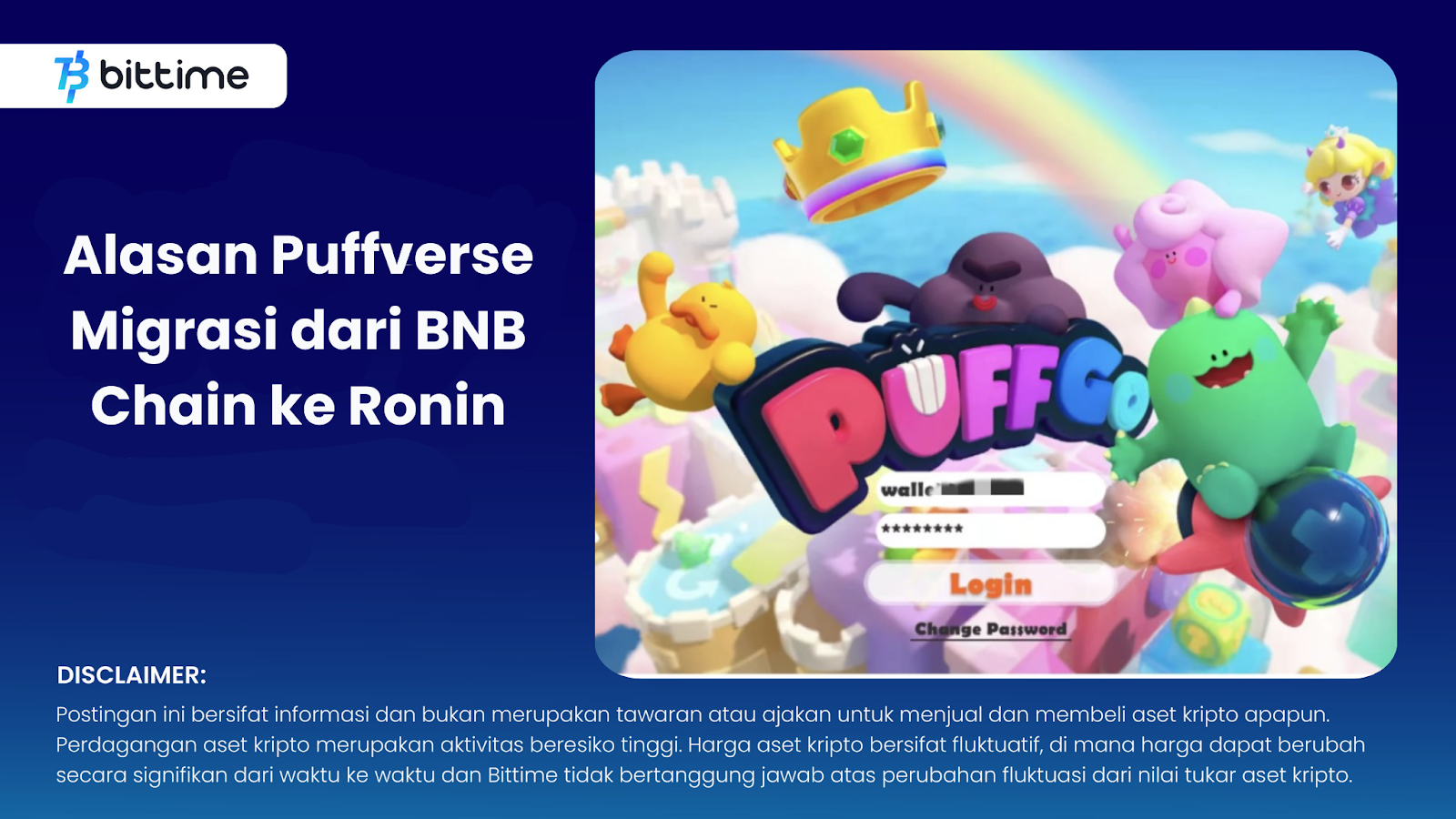 Why Puffverse Migrated from BNB Chain to Ronin – Bittime