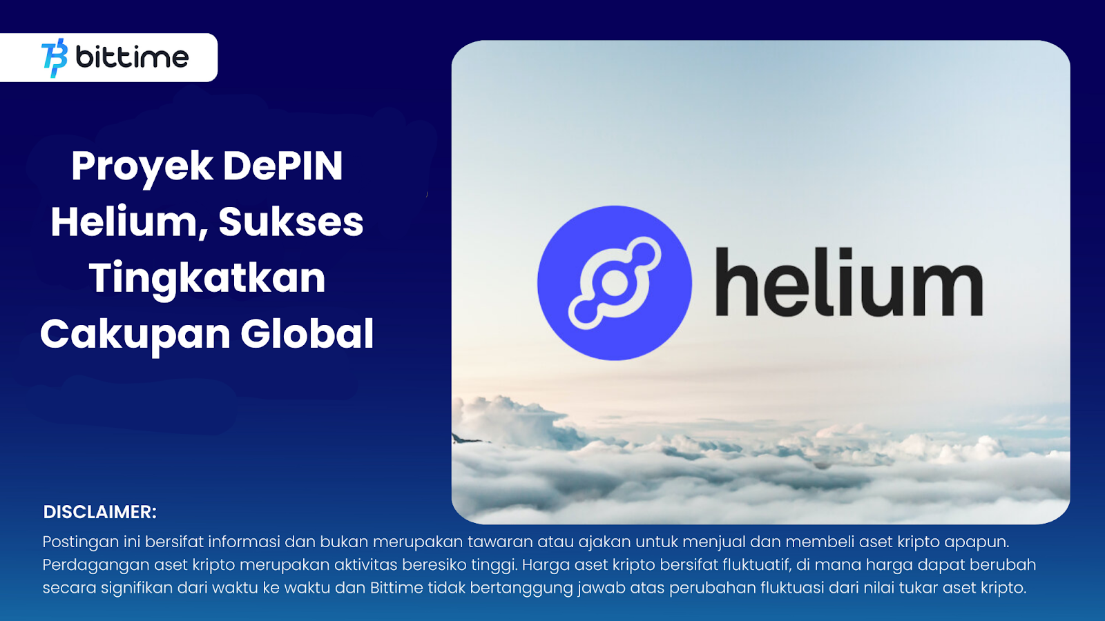 Helium DePIN Project, Successfully Increasing Global Coverage – Bittime
