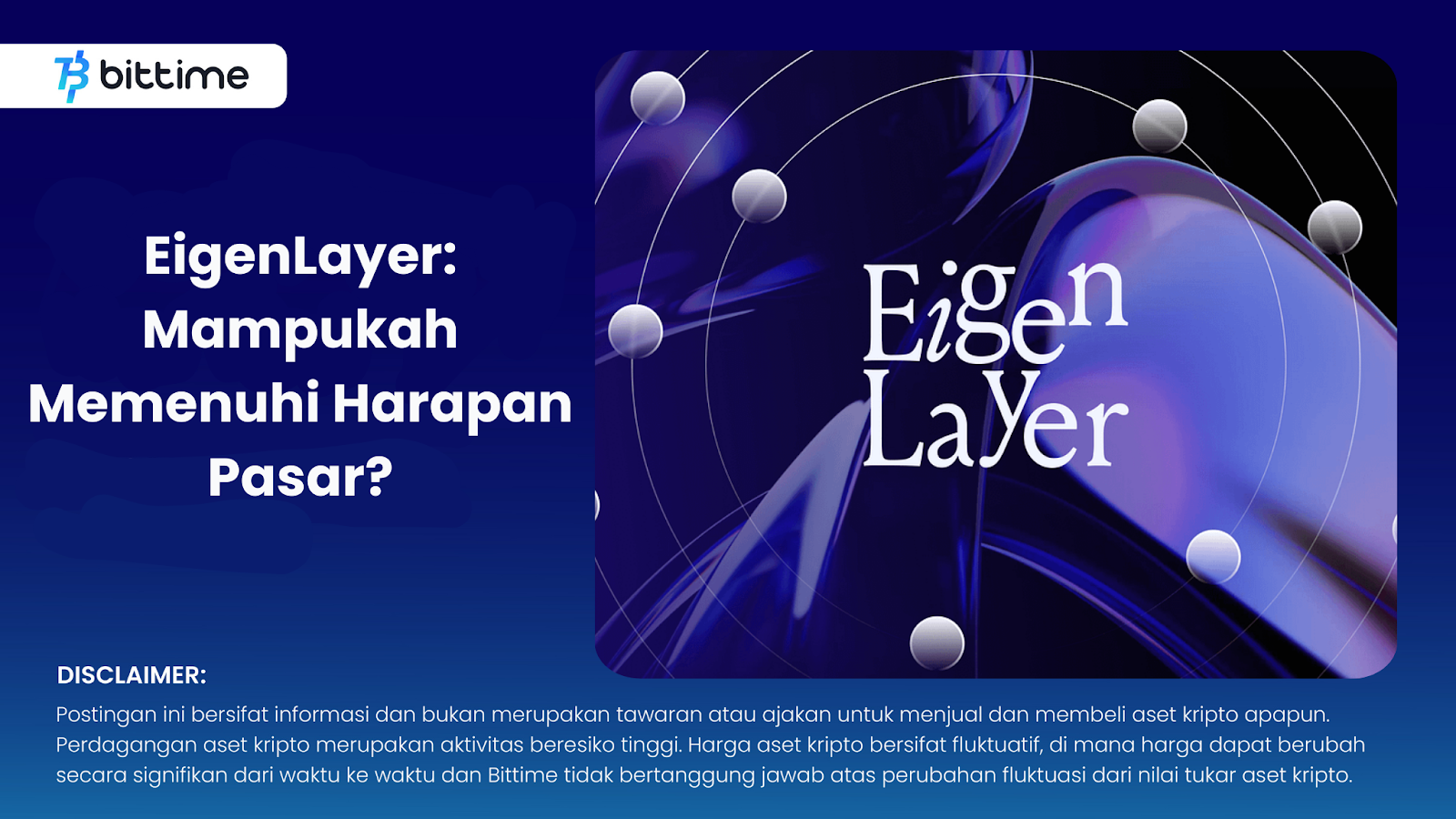 EigenLayer: Mampukah Memenuhi Harapan Pasar? – Bittime