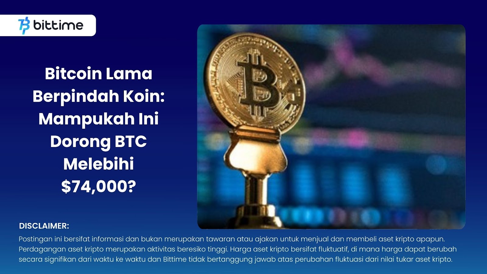 Bitcoin Long Coin Switches: Can It Push BTC Beyond $74,000? – Bittime