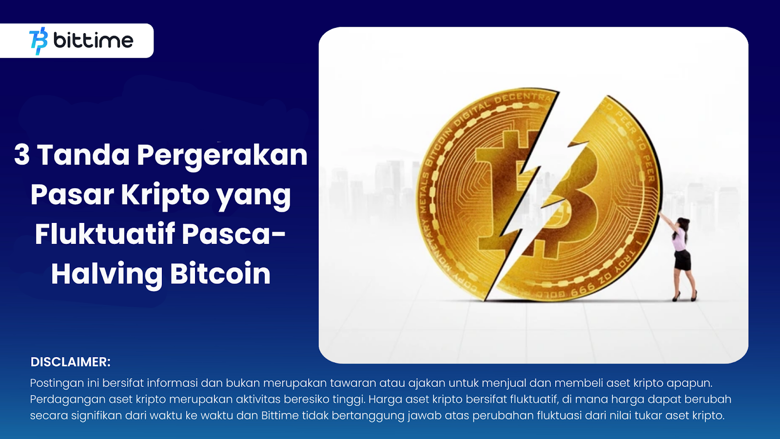 3 Tanda Pergerakan Pasar Kripto yang Fluktuatif Pasca-Halving Bitcoin – Bittime