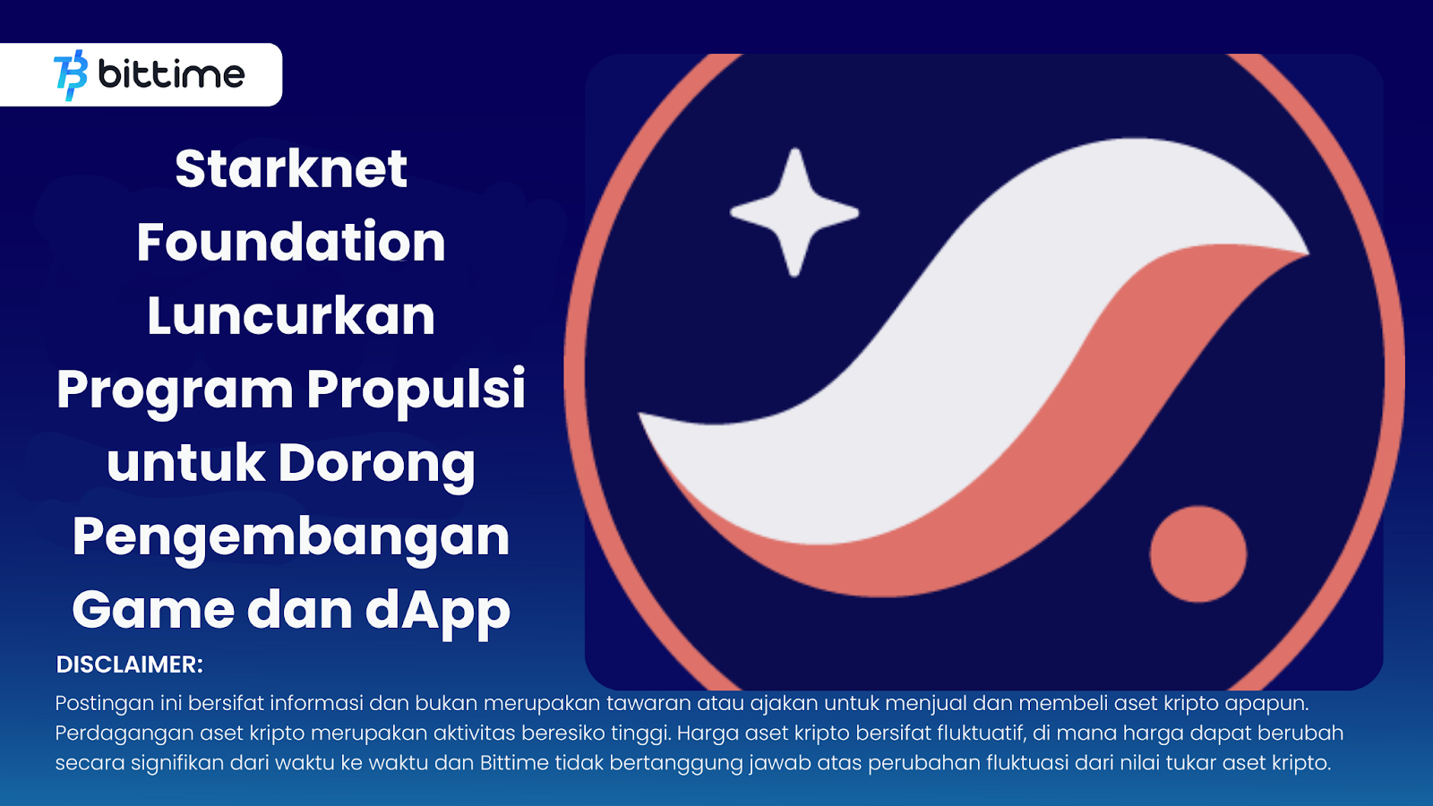 Starknet Foundation Launches Propulsion Program to Drive Game and dApp Development – Bittime