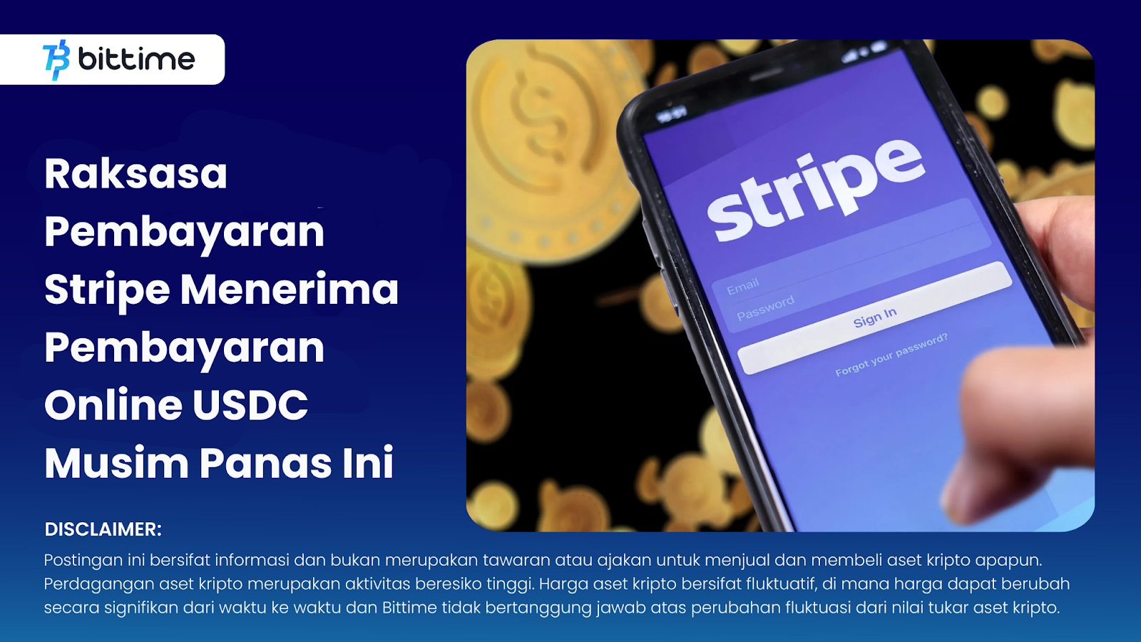 Payment Giant Stripe Accepts USDC Online Payments This Summer – Bittime