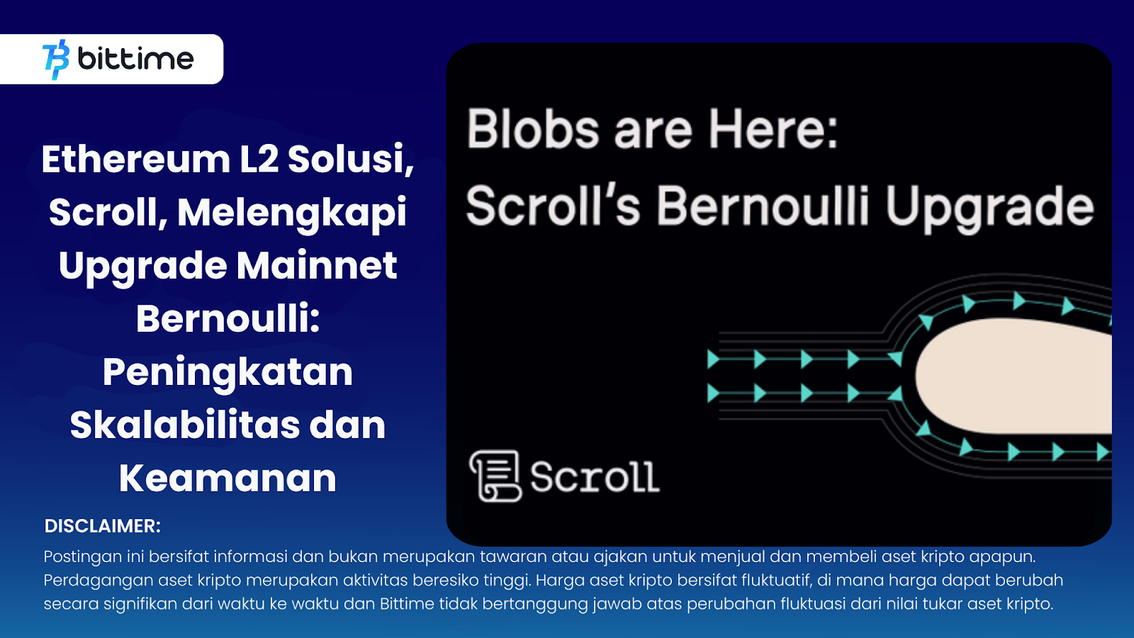 Ethereum L2 Solution, Scroll, Complements Bernoulli Mainnet Upgrade: Improved Scalability and ...