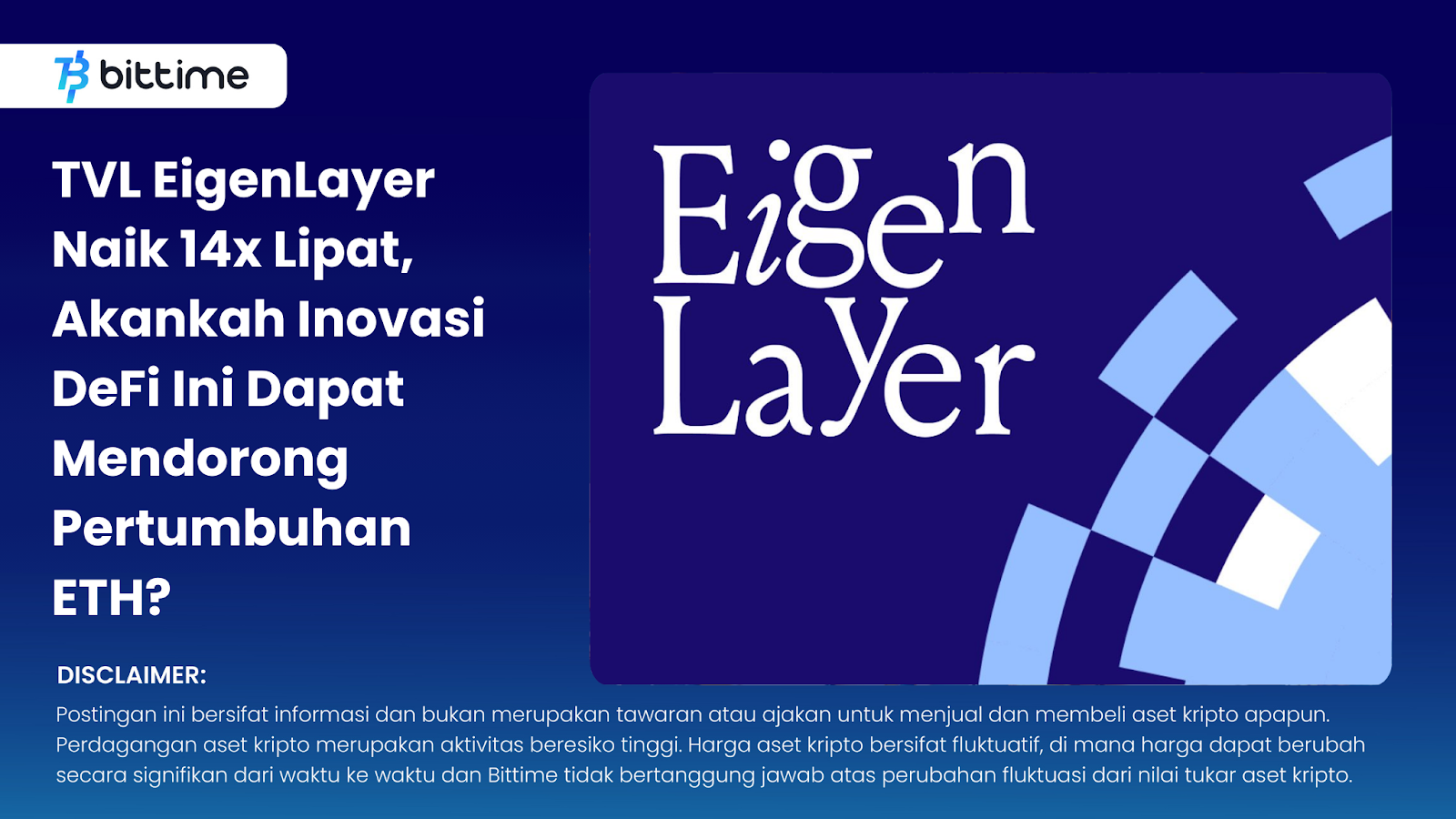 EigenLayer's TVL Rises 14x, Will This DeFi Innovation Drive ETH Growth? – Bittime