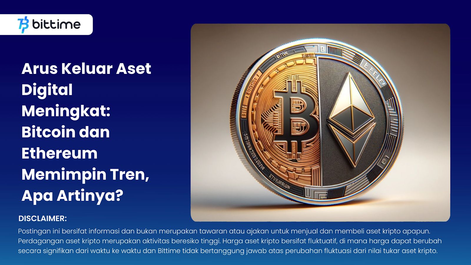 Digital Asset Outflows Increase: Bitcoin and Ethereum Lead the Trend, What Does It Mean? – Bittime