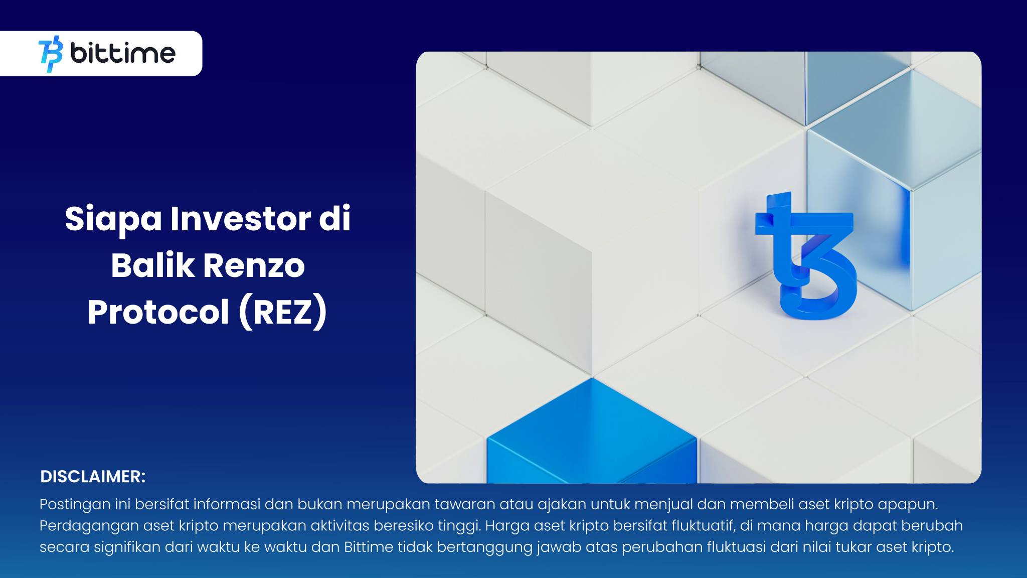 Siapa Investor di Balik Renzo Protocol (REZ) – Bittime