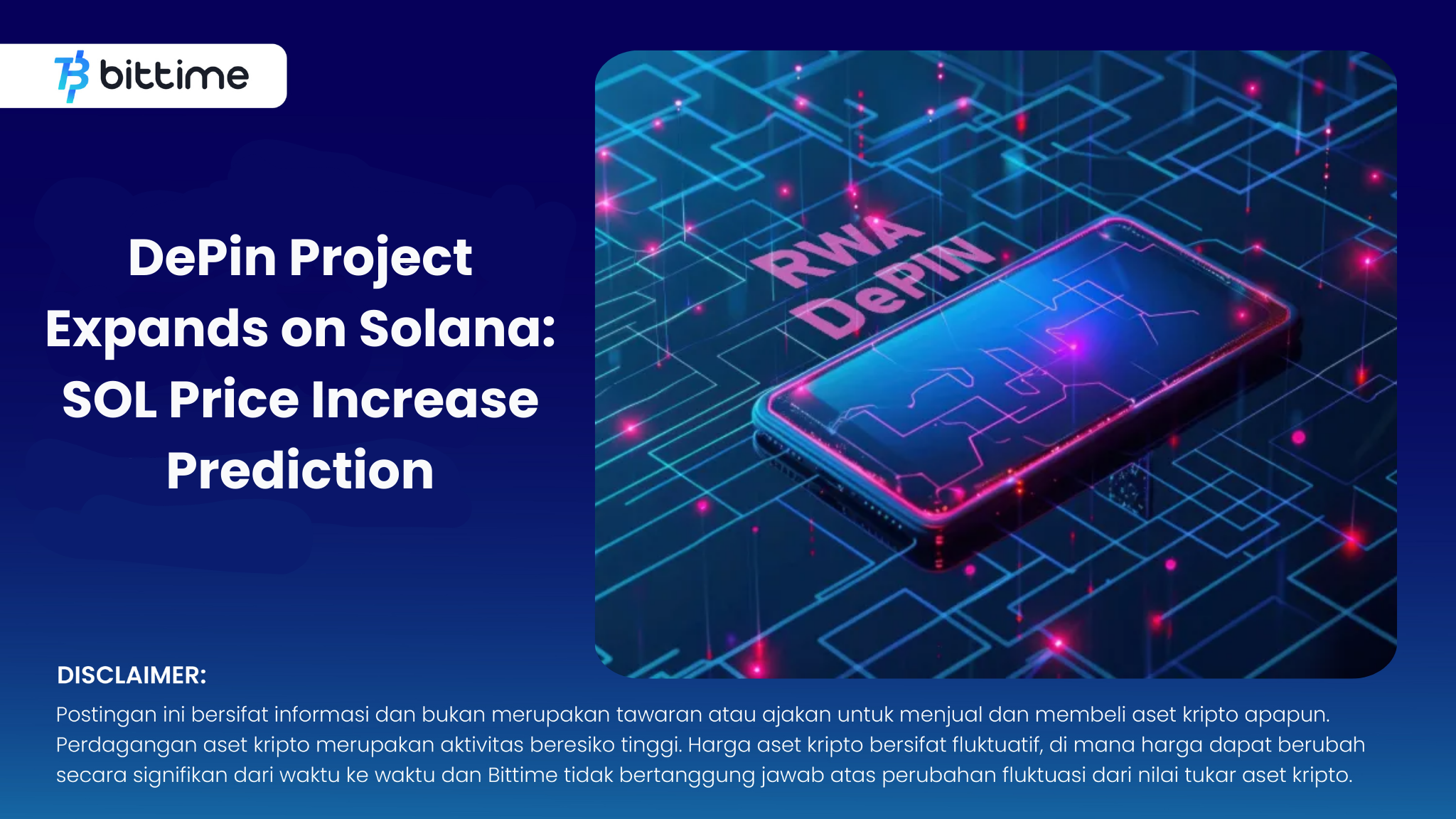 DePin Project Expands on Solana: SOL Price Increase Prediction – Bittime