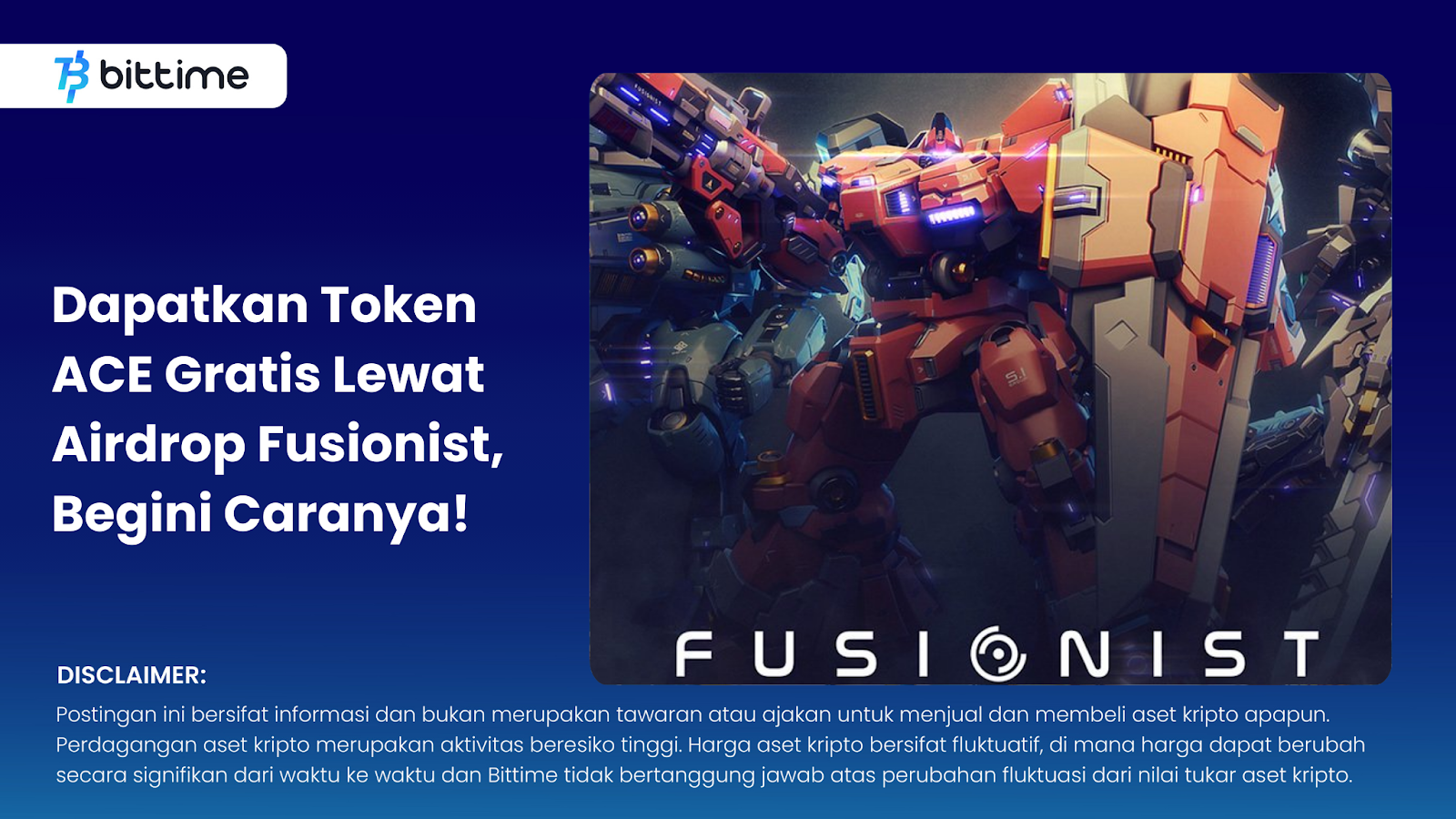 Get Free ACE Tokens via Fusionist Airdrop, Here's How! – Bittime