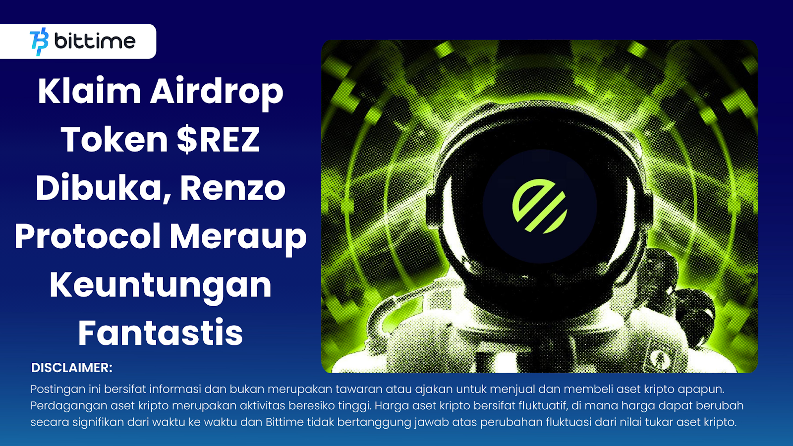$REZ Token Airdrop Claims Open, Renzo Protocol Reaps Fantastic Profits – Bittime