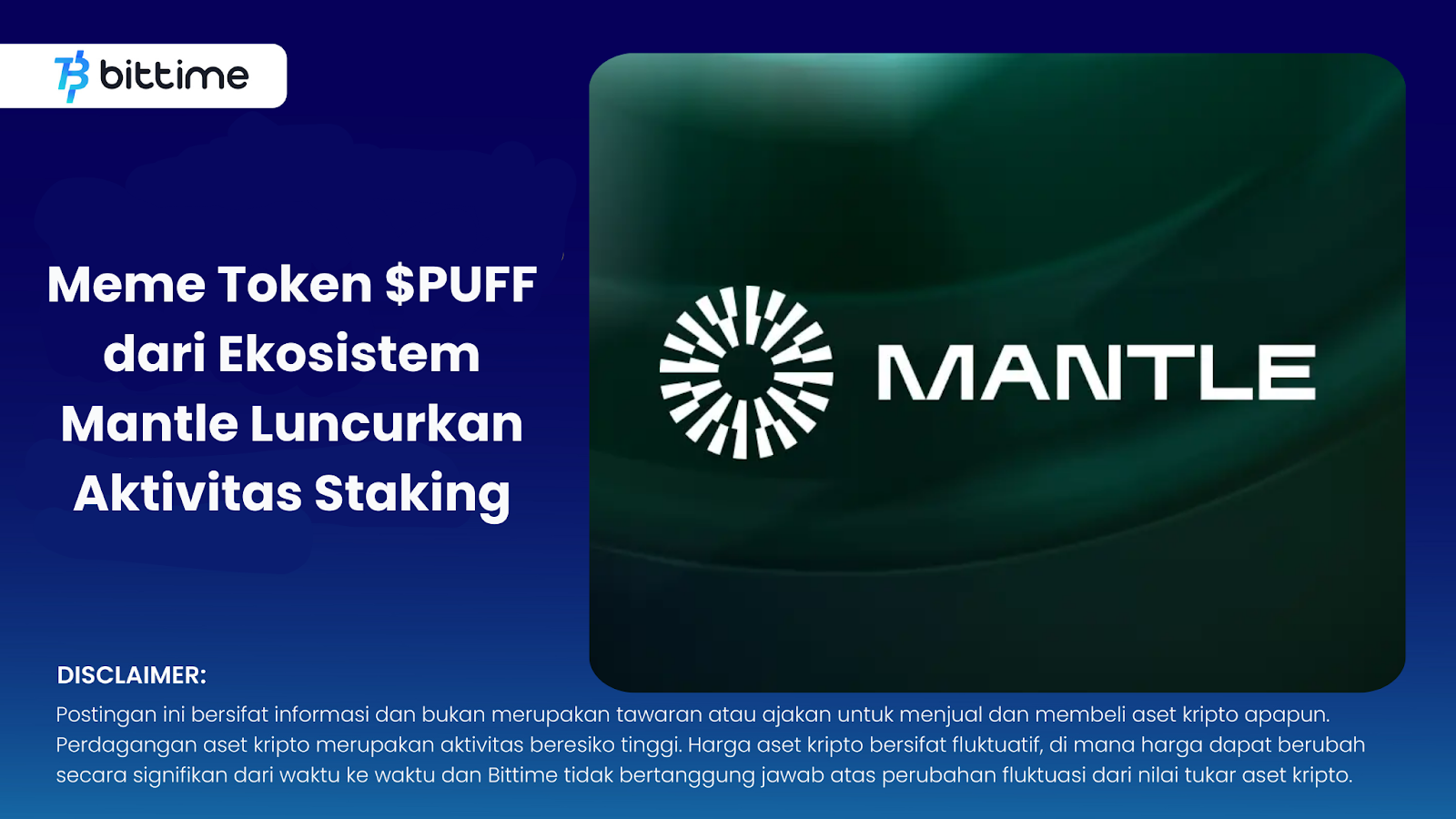 Meme Token $PUFF dari Ekosistem Mantle Luncurkan Aktivitas Staking ...