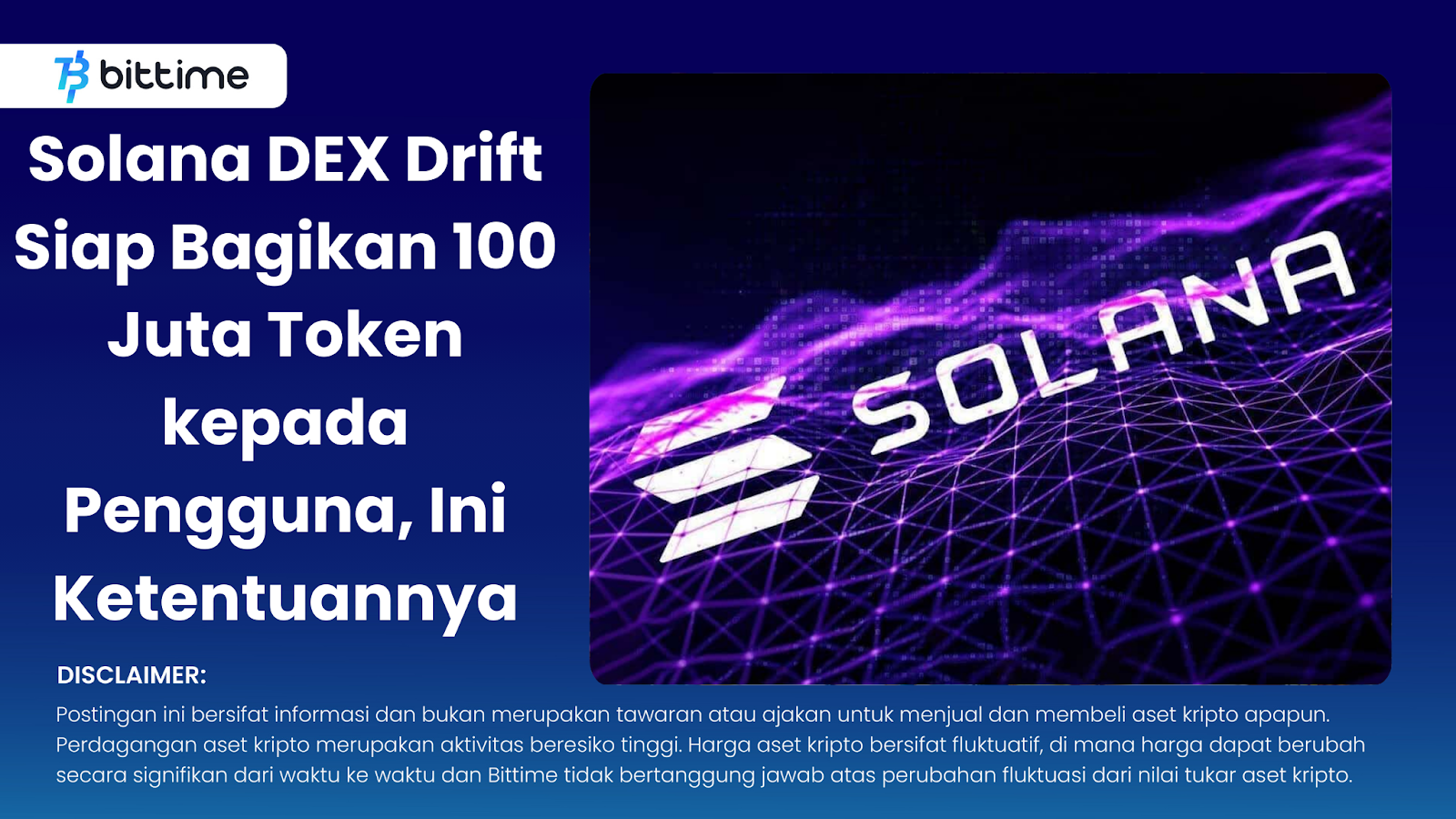 Solana DEX Drift Ready to Distribute 100 Million Tokens to Users, Here ...