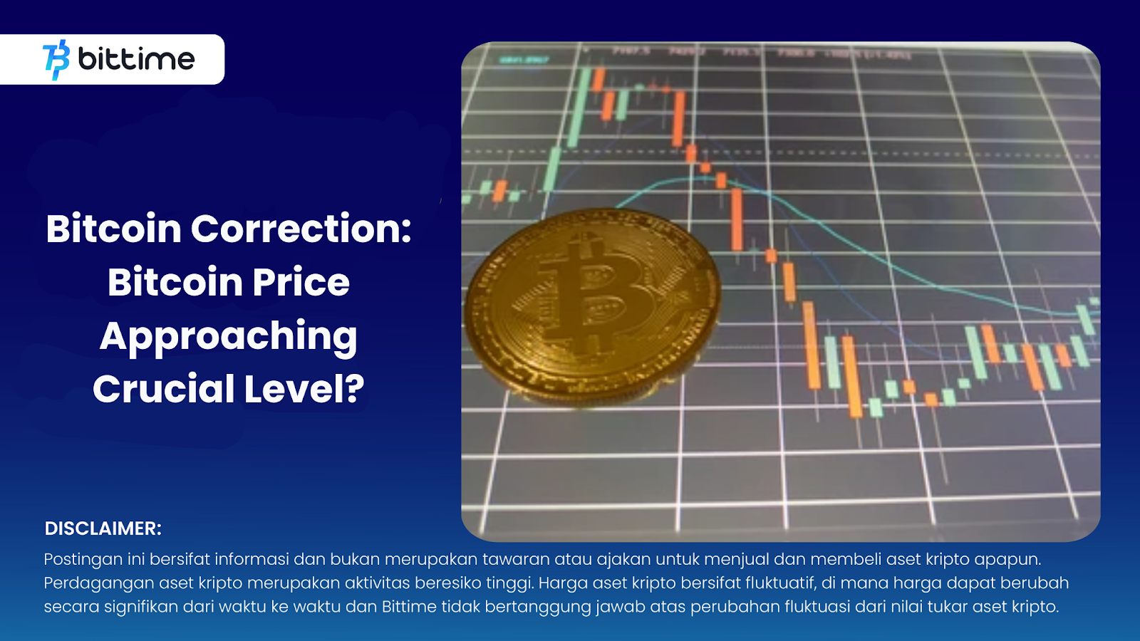 Bitcoin Correction: Bitcoin Price Approaching Crucial Level – Bittime