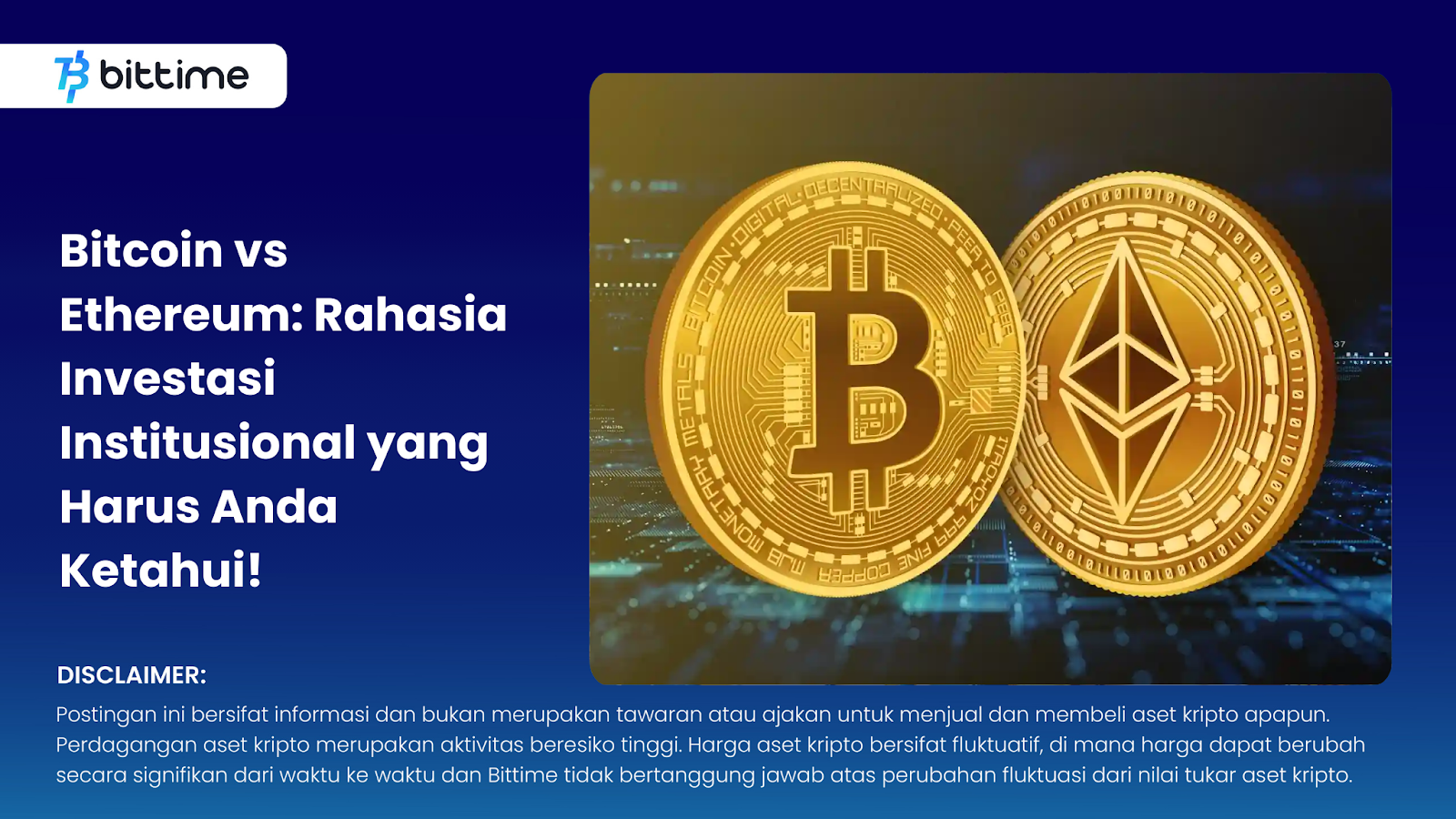Bitcoin vs Ethereum: Institutional Investment Secrets You Need to Know ... Bitcoin vs Ethereum: Institutional Investment Secrets You Need to Know ...