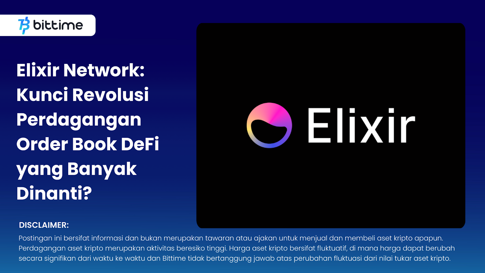 Elixir Network: The Key to the Much Anticipated DeFi Order Book Trading Revolution? – Bittime