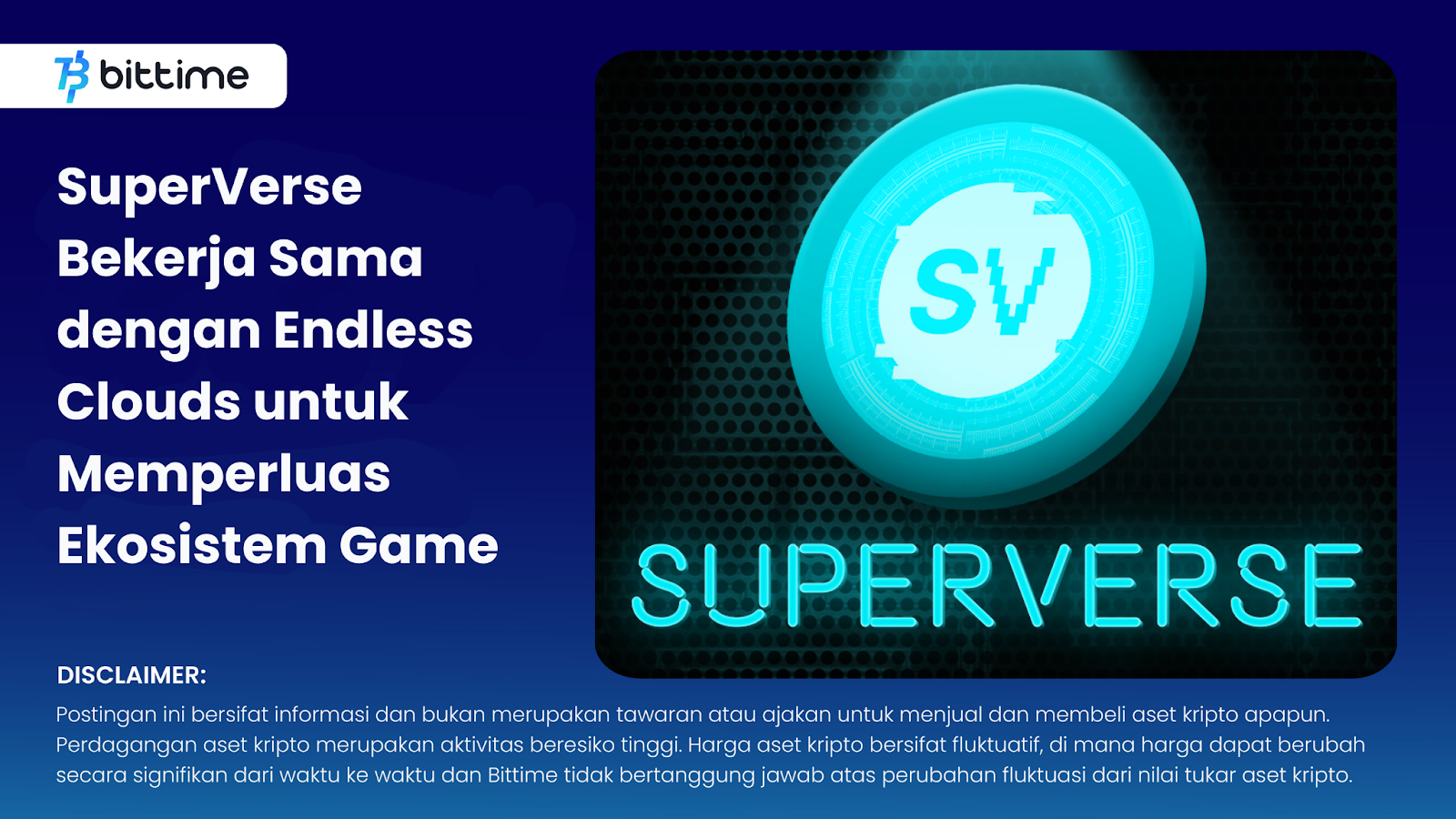SuperVerse Teams Up with Endless Clouds to Expand Gaming Ecosystem – Bittime