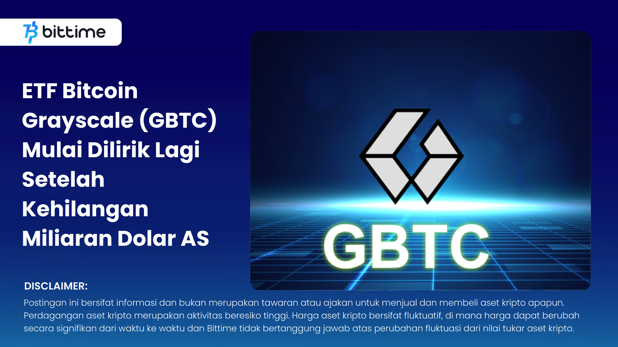 Grayscale Bitcoin ETF (GBTC) Begins to Look at Again After Losing ...