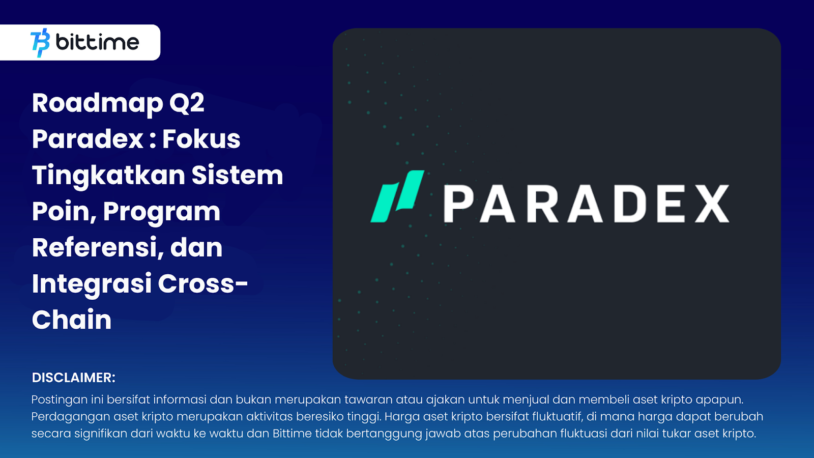Paradex's Q2 Roadmap: Focus on Improving the Points System, Referral ...