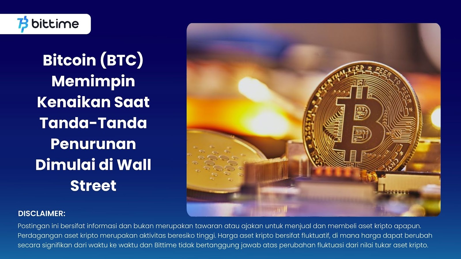 Bitcoin (BTC) Memimpin Kenaikan Saat Tanda-Tanda Penurunan Dimulai di ...