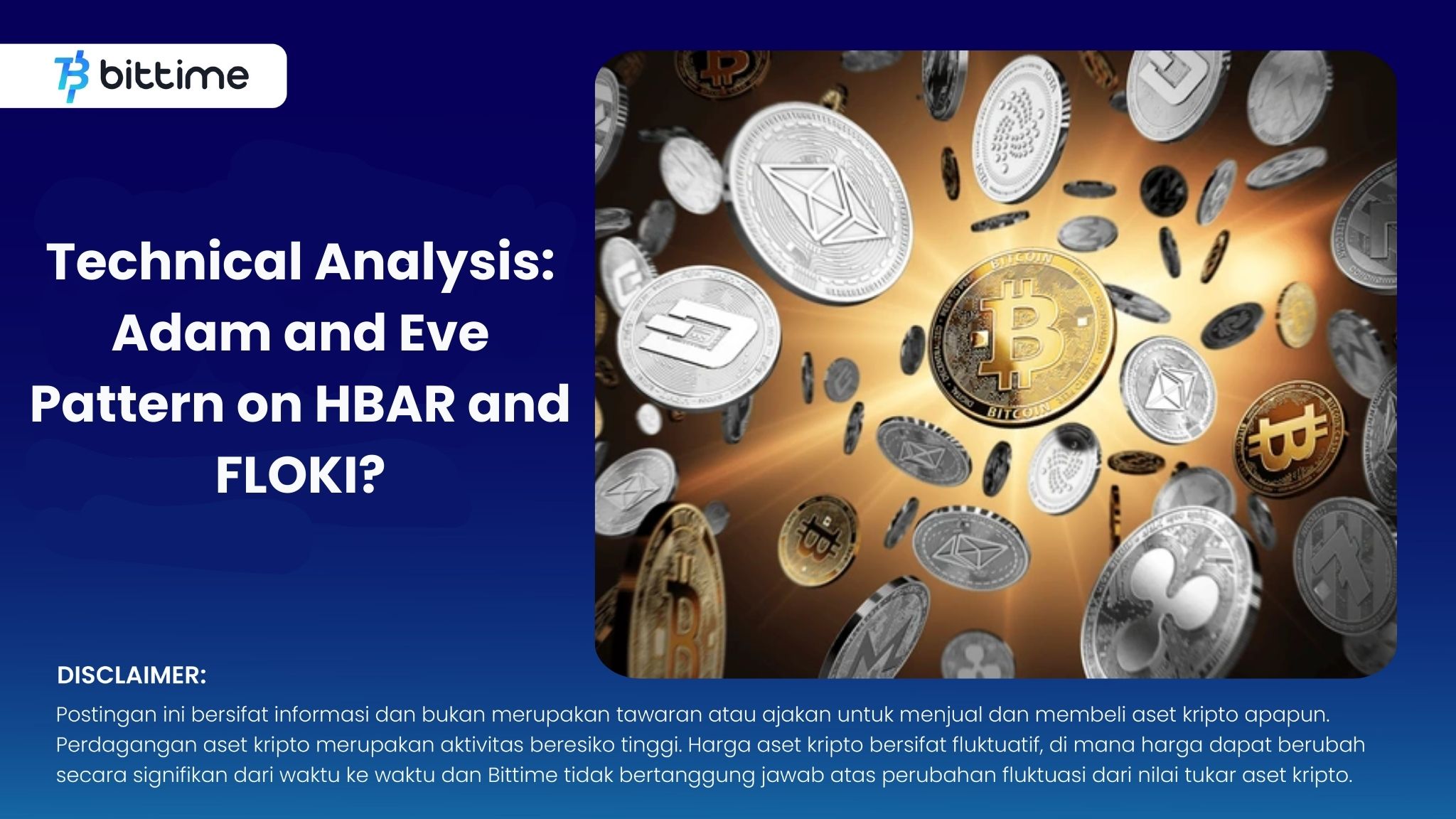 Technical Analysis: Adam and Eve Pattern on HBAR and FLOKI? – Bittime