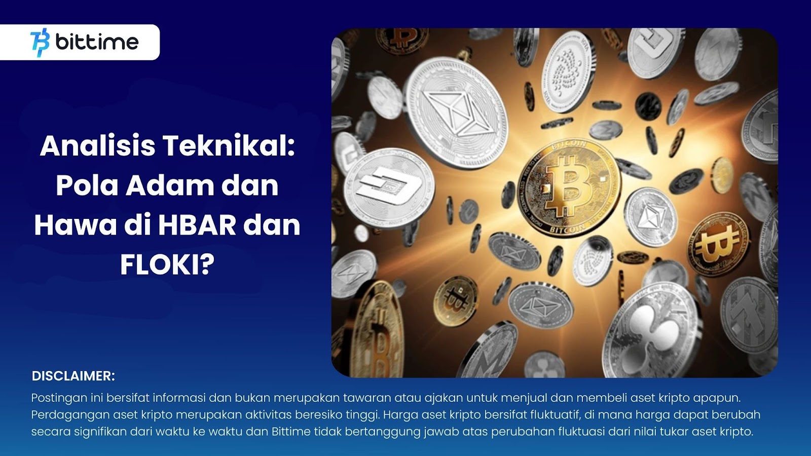 Analisis Teknikal: Pola Adam dan Hawa di HBAR dan FLOKI? – Bittime