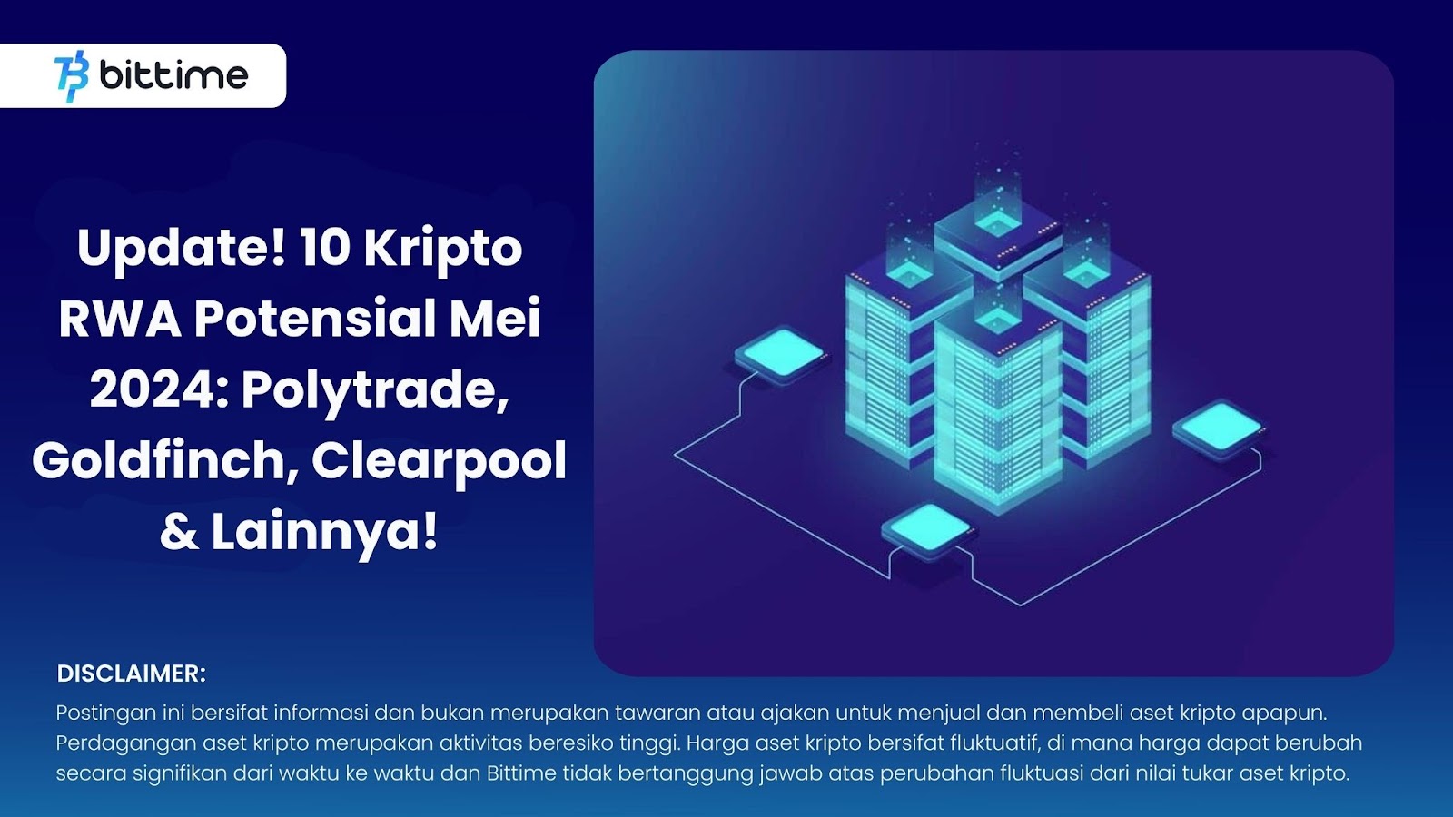 Update! 10 Kripto RWA Potensial Mei 2024: Polytrade, Goldfinch, Clearpool & Lainnya! – Bittime