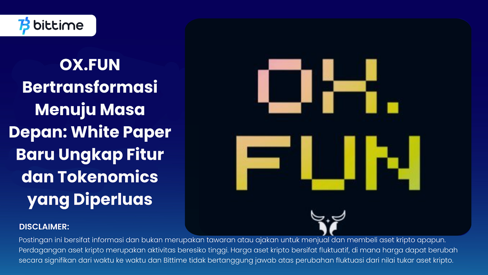 OX.FUN Transforms Into the Future: New White Paper Reveals Expanded Features and Tokenomics ...